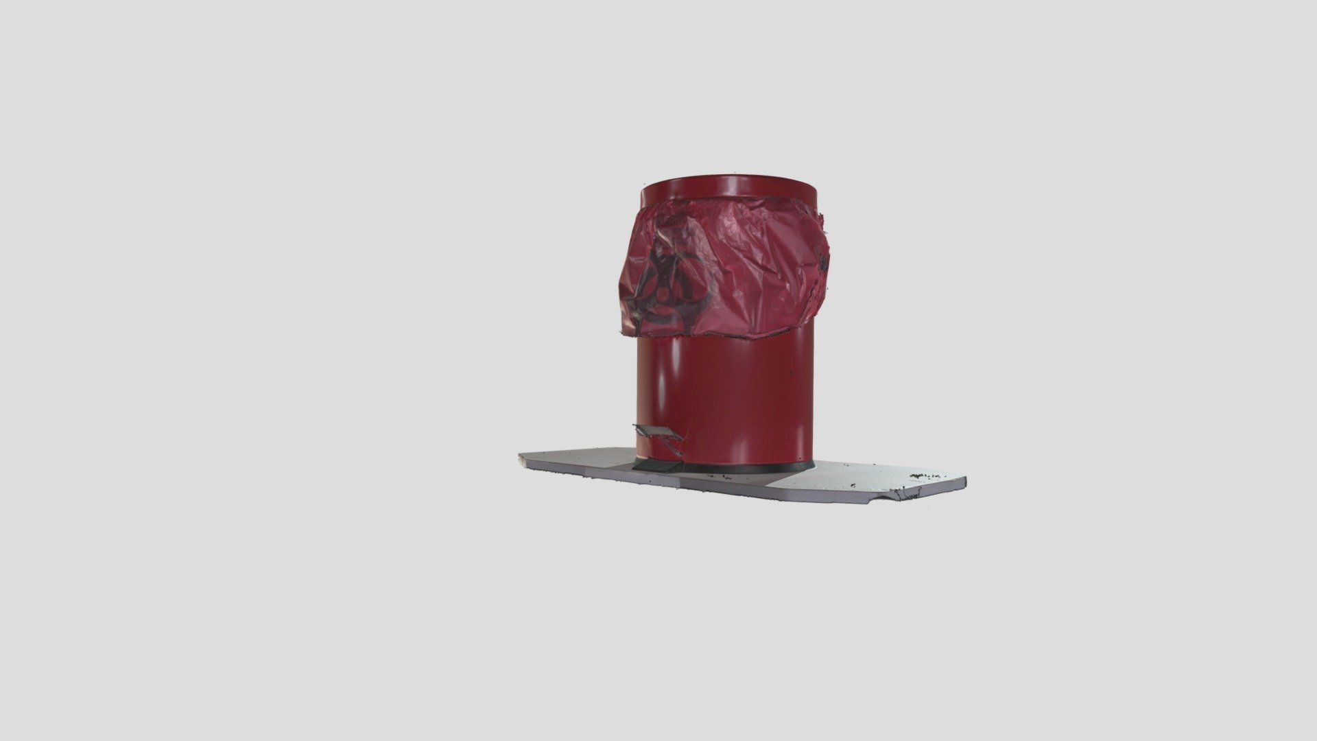 Gilbert Biohazard bin - 3D model by The Center for Digital Humanities ...