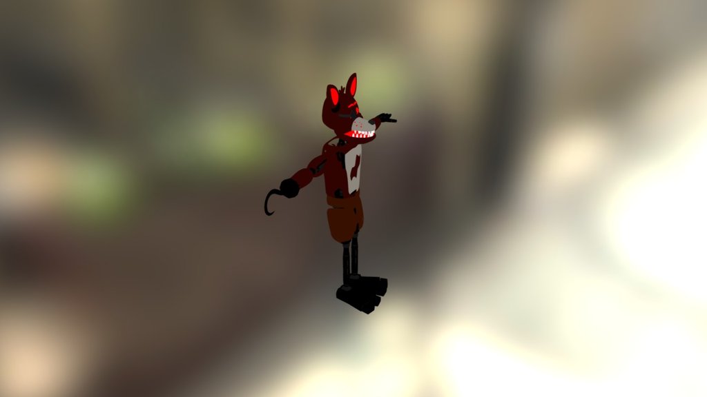 Foxy - 3D model by bloxious [14c52fc] - Sketchfab