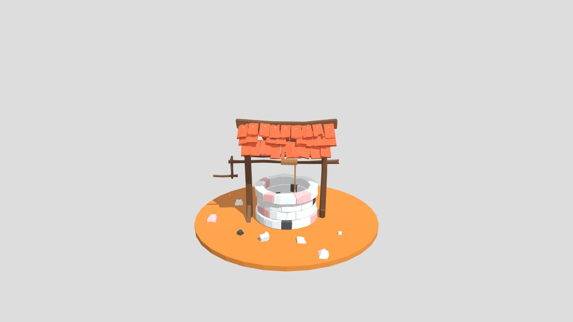 water well - 3D model by 52dimon [14c615f] - Sketchfab