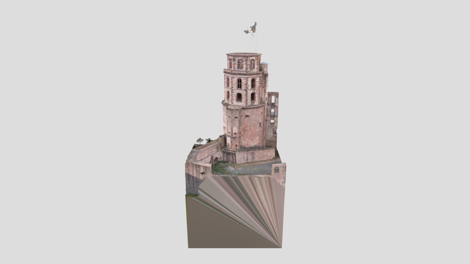 GT_Turm - 3D model by JulianHanschkeKarlsruhe [14c6f49] - Sketchfab