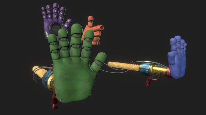 Grabpack 3D models - Sketchfab