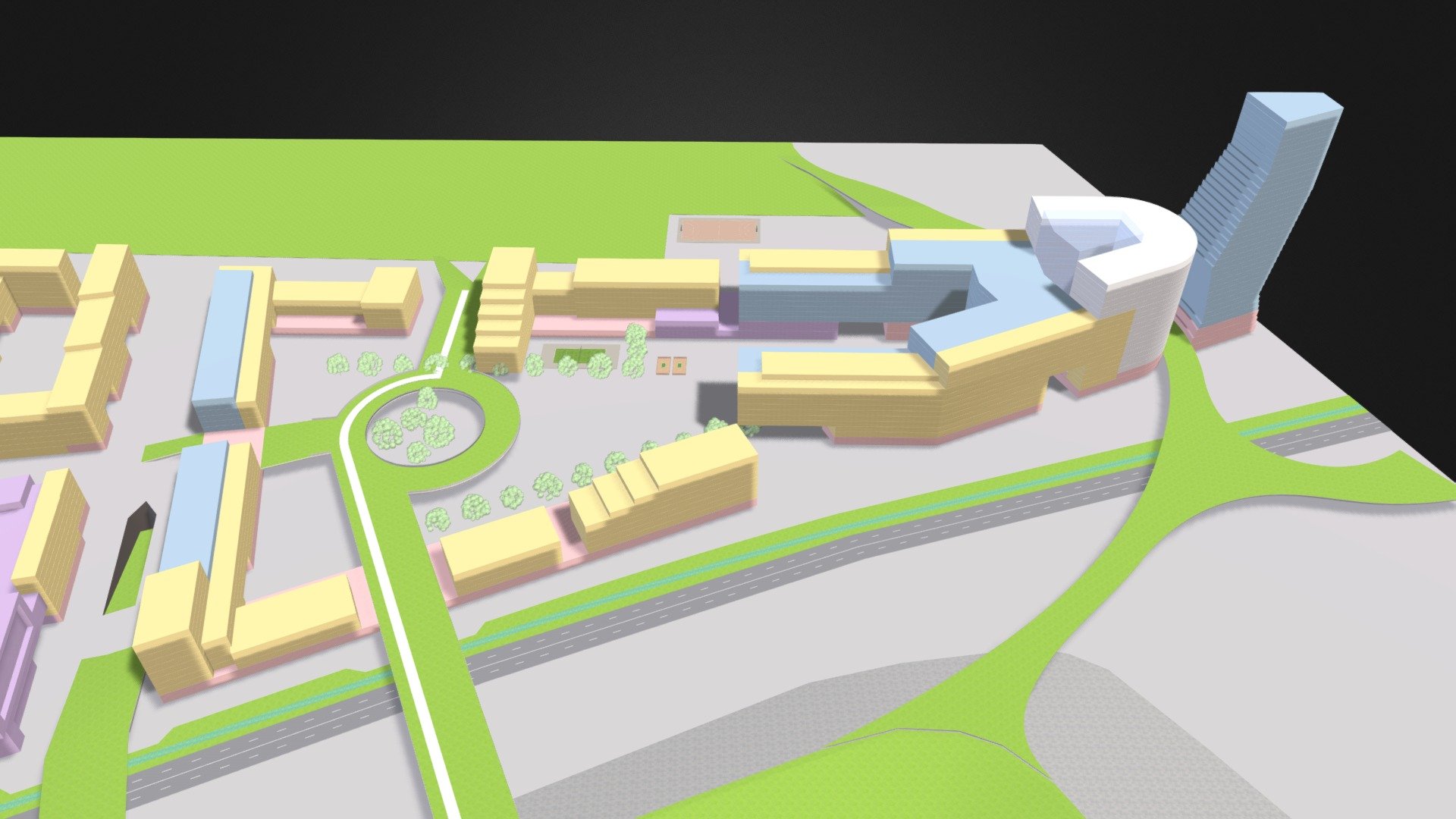 București - Green Infrastructure - 3D model by emilian (@emilian ...
