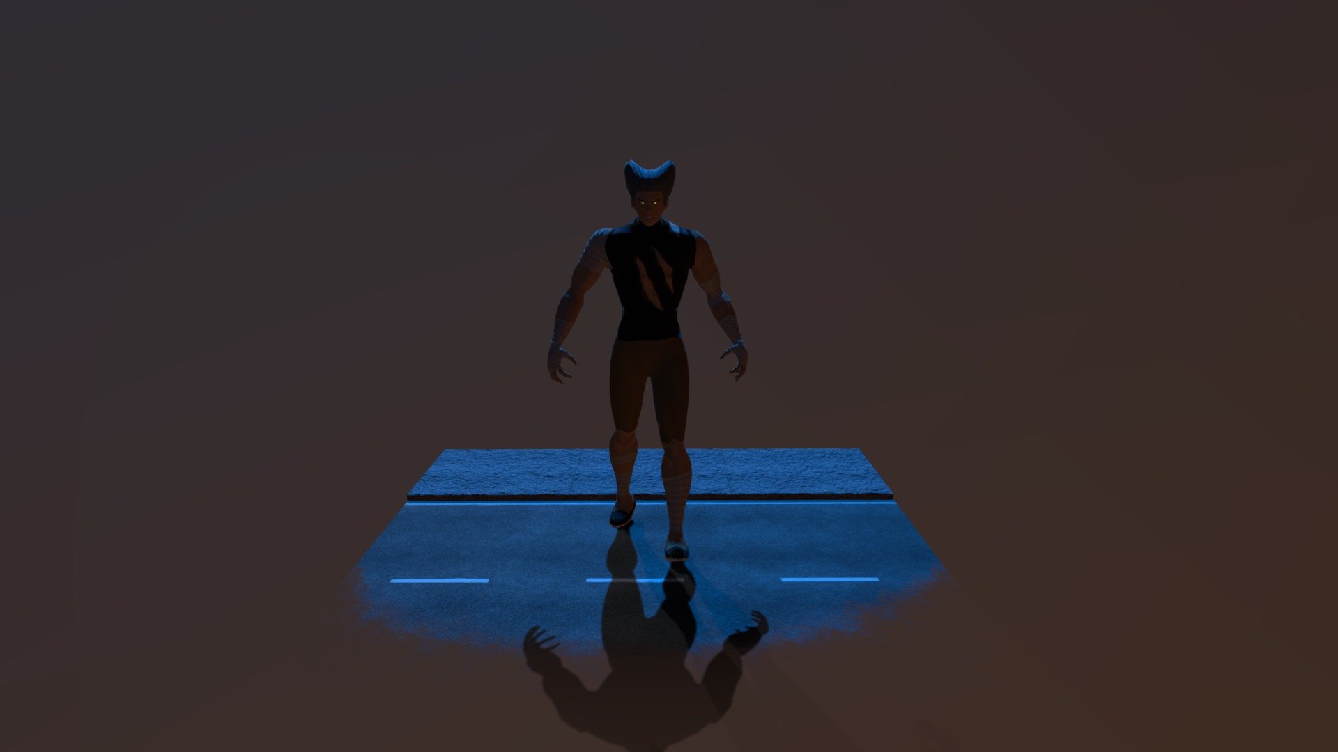 Garou Scene - 3D model by Zac Iorfida-Costanzo (@The2DGuy) [14c7d55 ...