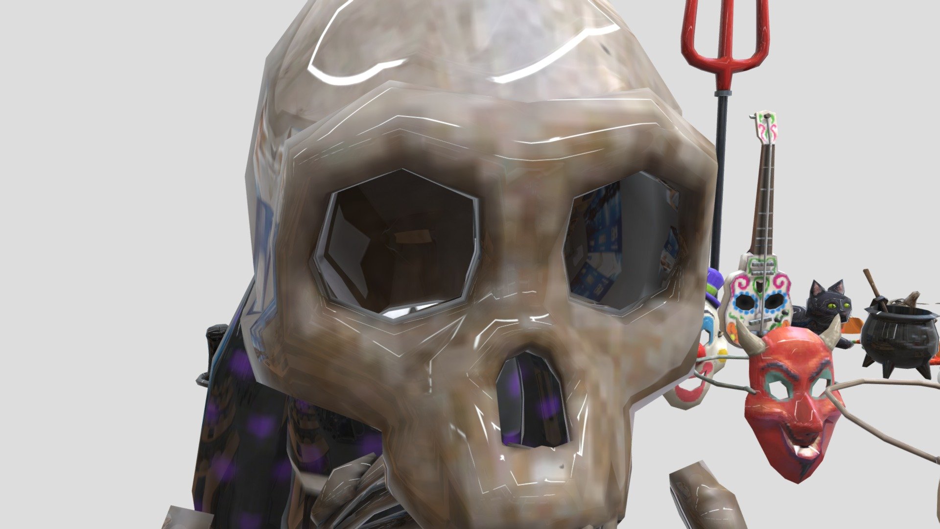 Glass Gorilla Tag Cosmetics (Halloween) - Download Free 3D model by ...