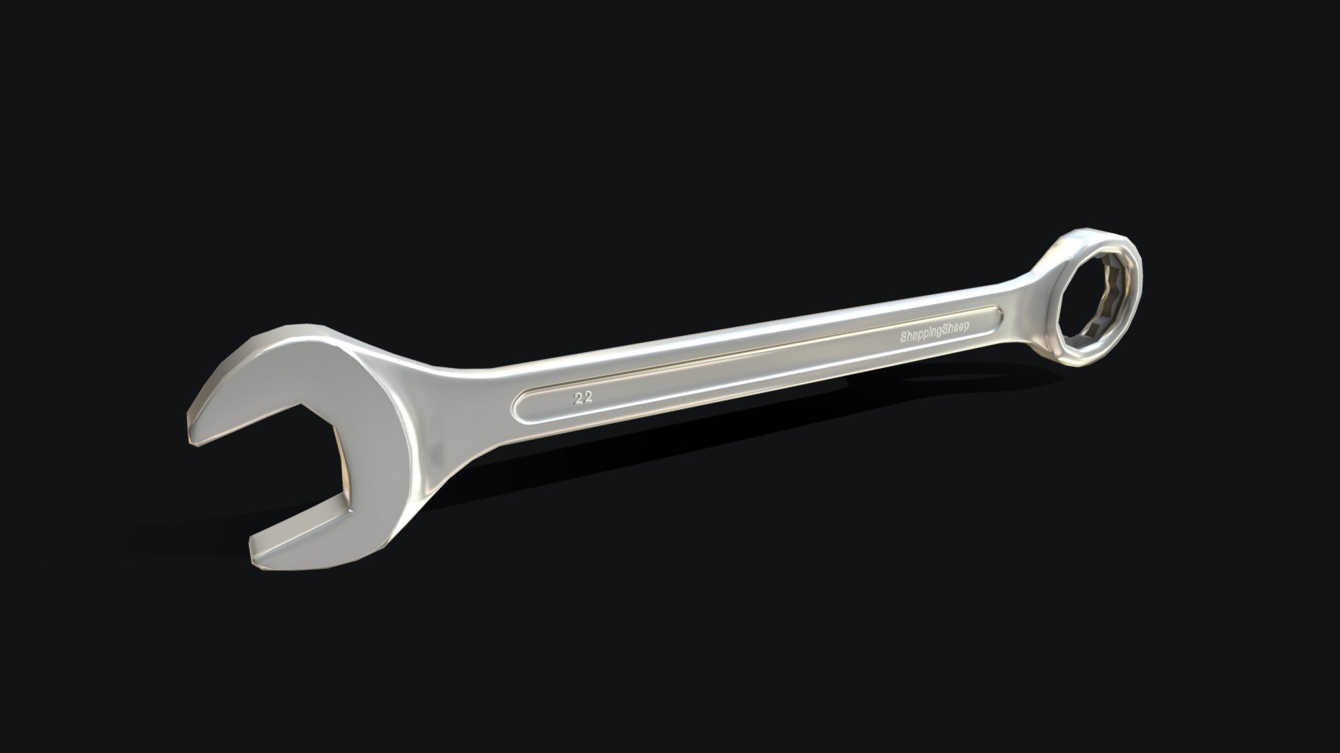 Simple Wrench - Download Free 3D model by Steintje [14cbc49] - Sketchfab