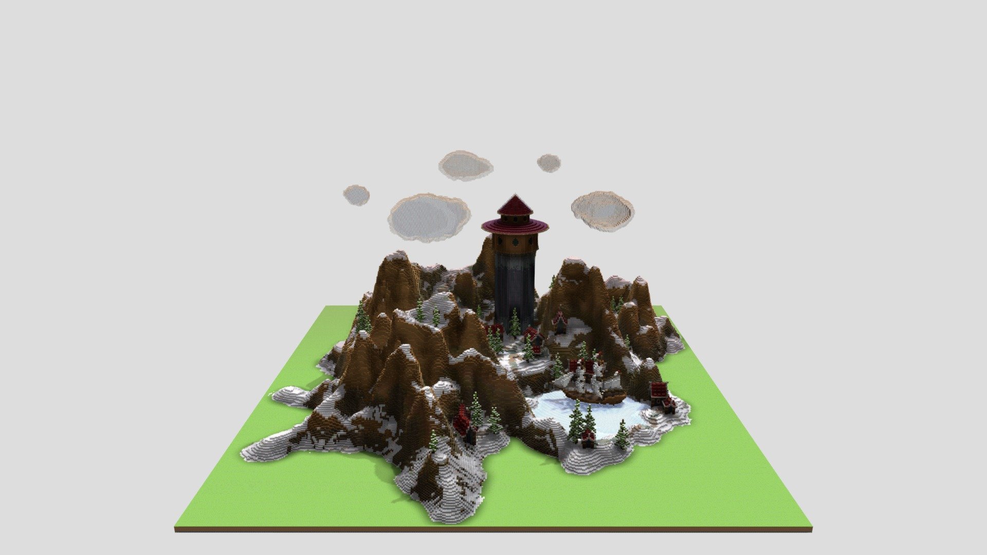 Red Snow - 230x230 - 3D model by Senior Studios (@seniorstudios ...