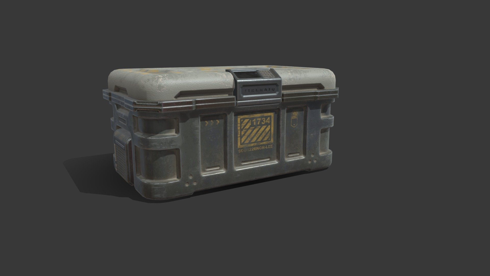 Realistic future Box case prop - 3D model by Sounor [14ce097] - Sketchfab