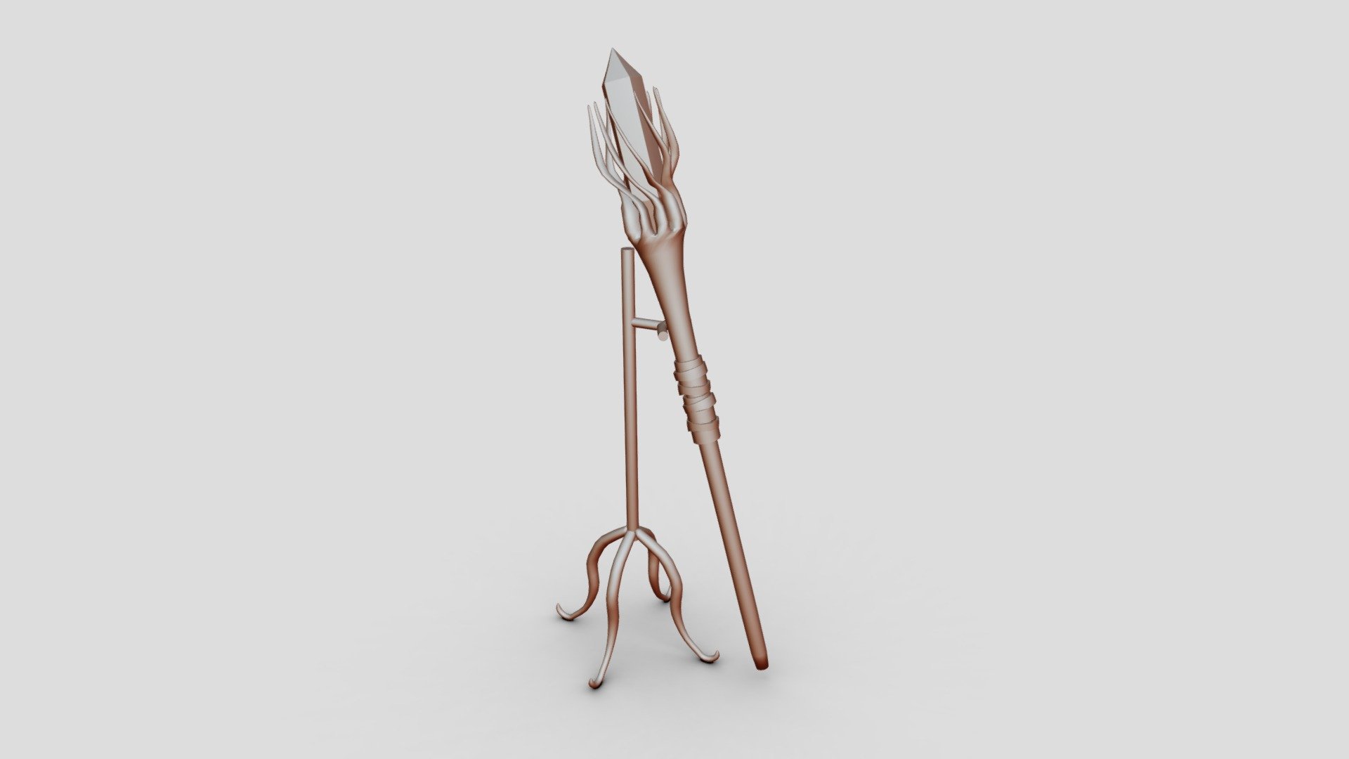 Witch Staff - Download Free 3D model by abbyrose_artist [14ceb00 ...