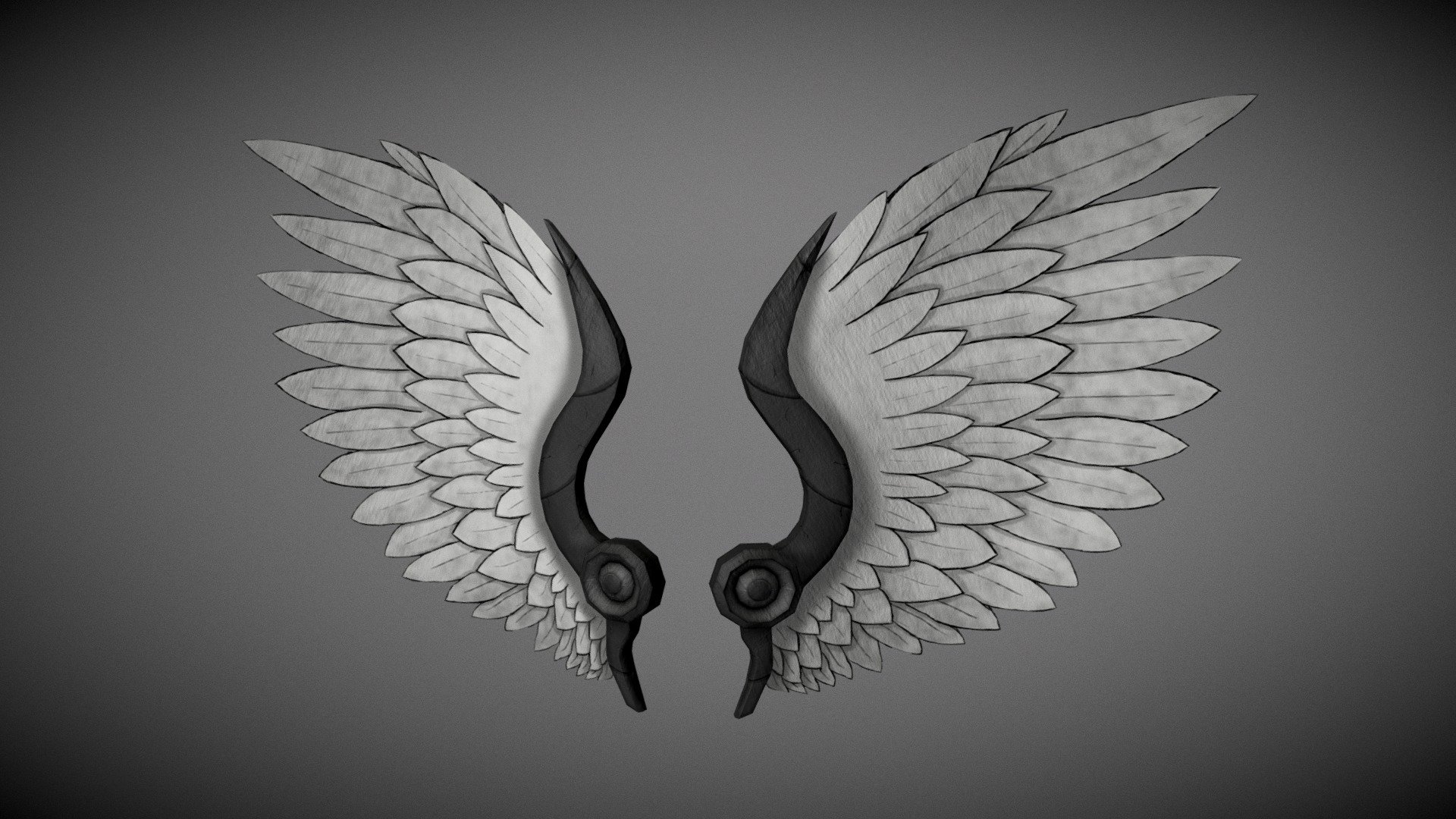 Wings - 3D model by Brendan Vermeltfoort (@addict) [14cfcea] - Sketchfab