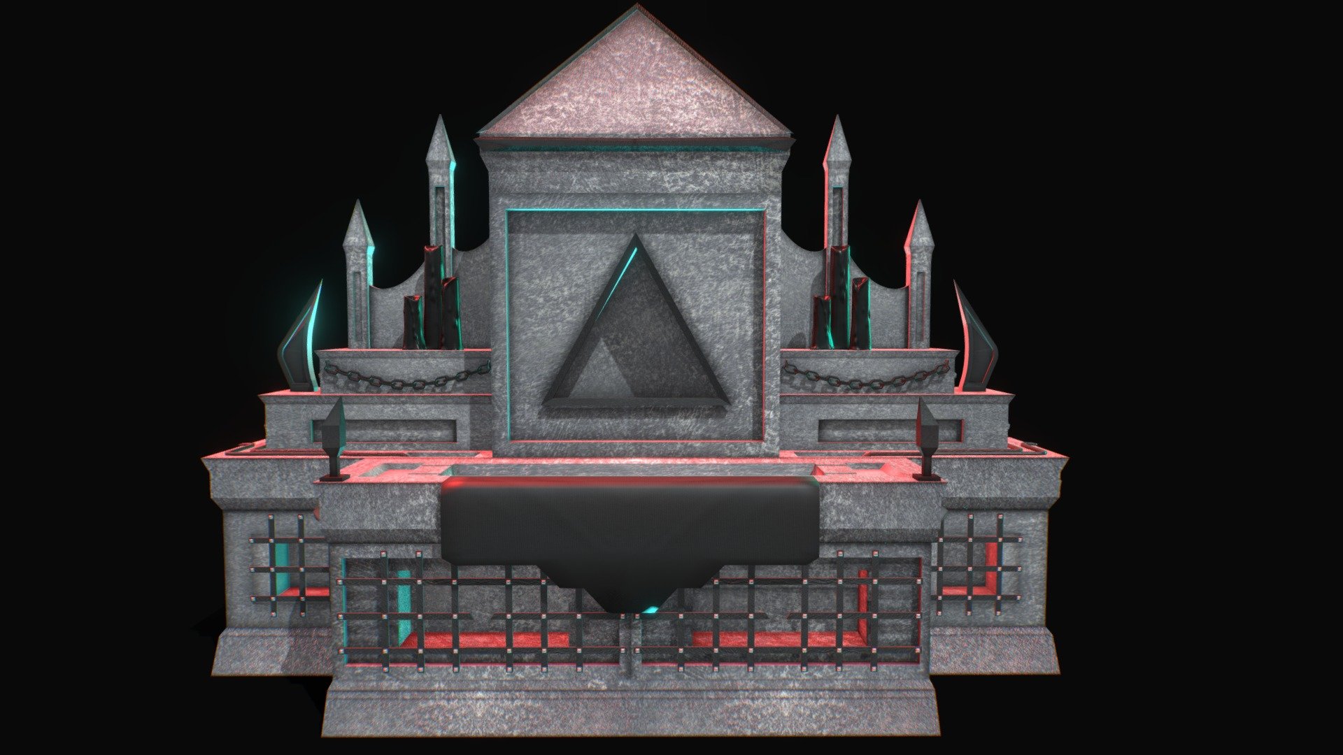 Dark Fantasy Altar - Buy Royalty Free 3D model by USERVIBE (@us3rvib3 ...