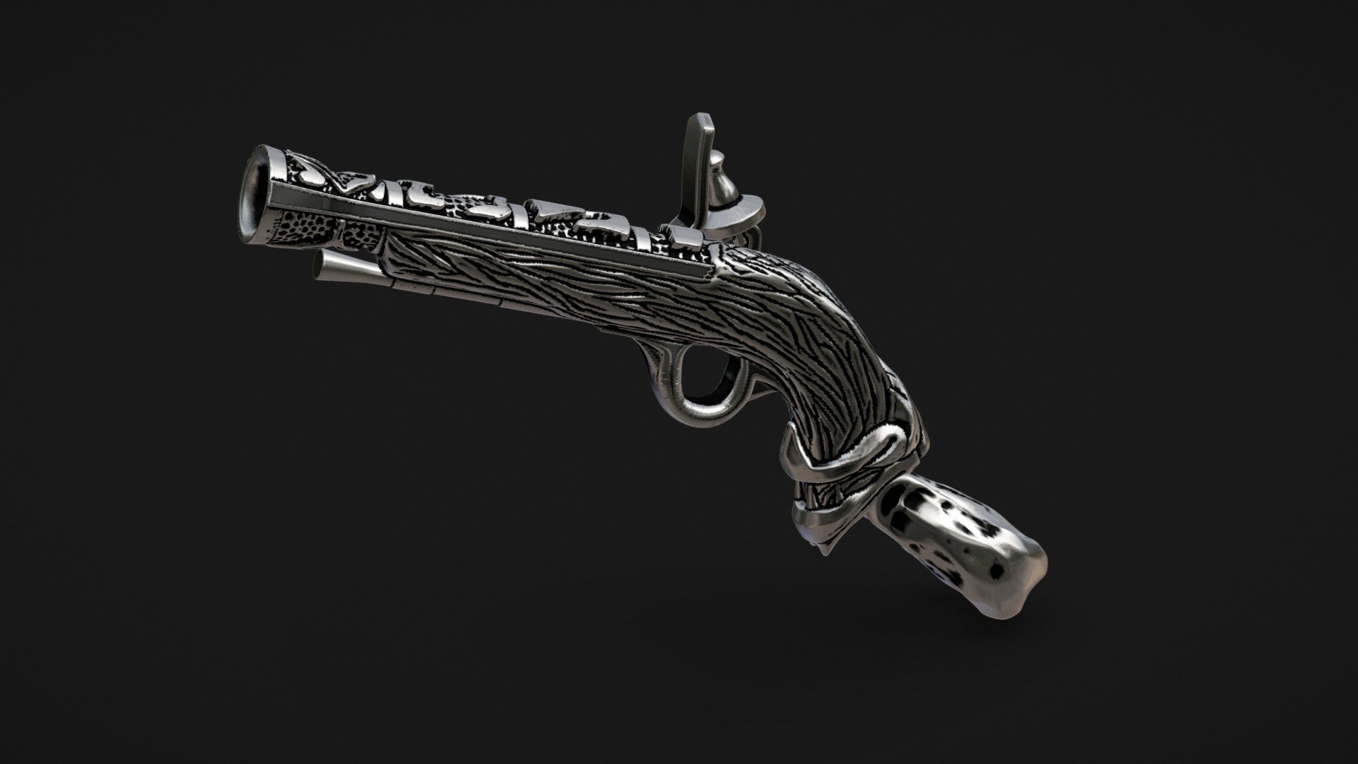 Pingente Assassin's Creed Arma (Prata) - 3D model by Skive Jewelry ...
