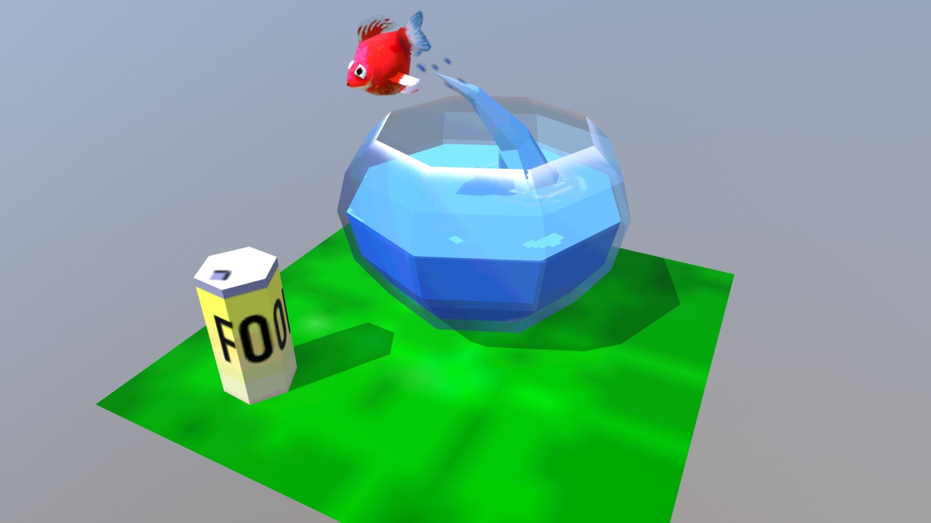 Day 01 Fishbowl - 3D model by Barbaric Pixel (@barbaricpixel) [14d28b6 ...