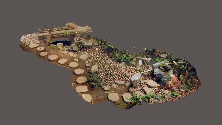 Japanese-garden 3D models - Sketchfab