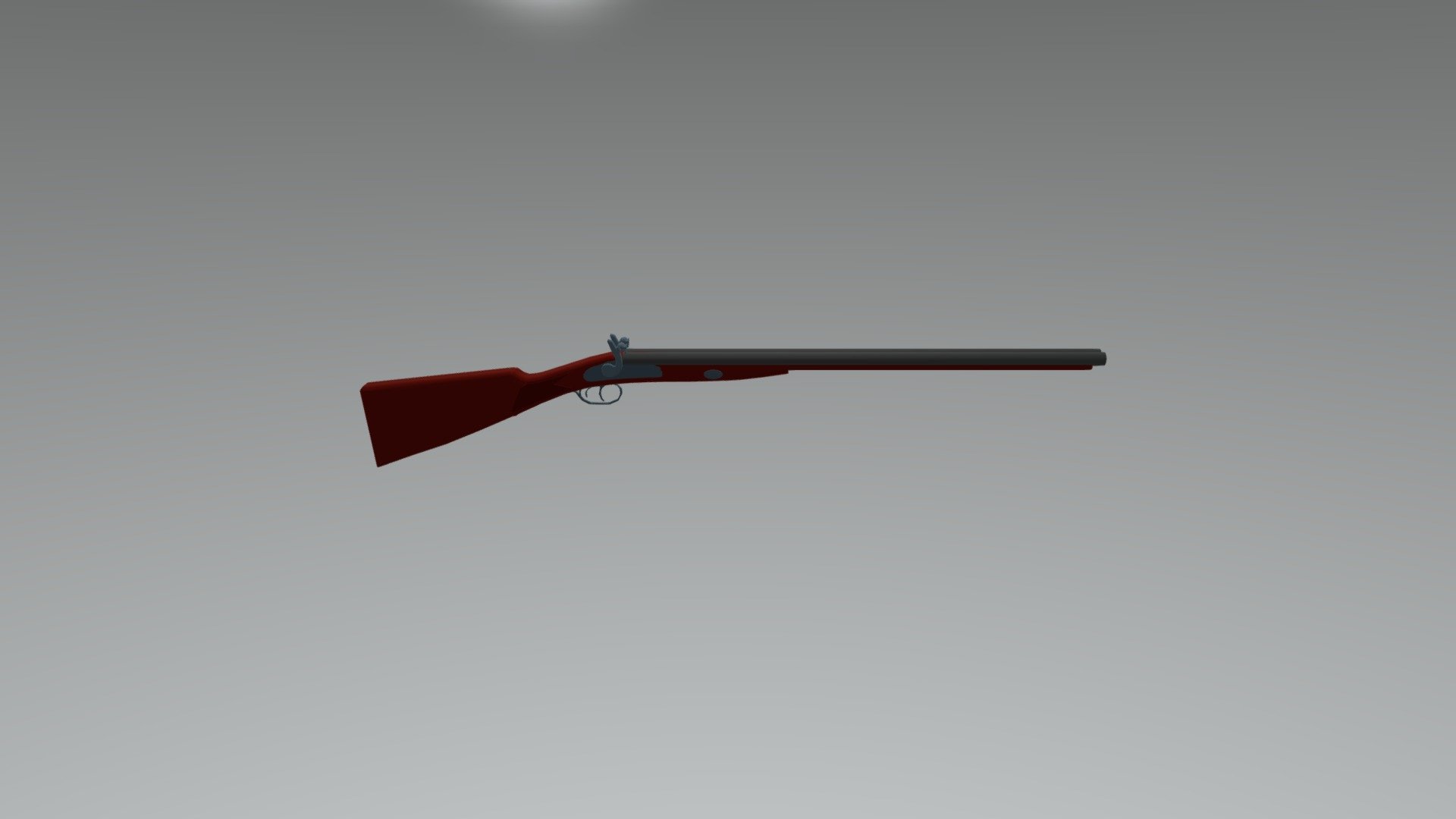 Low Poly Double Barrel Shotgun - 3D model by Brutekracht [14d39eb] - Sketchfab