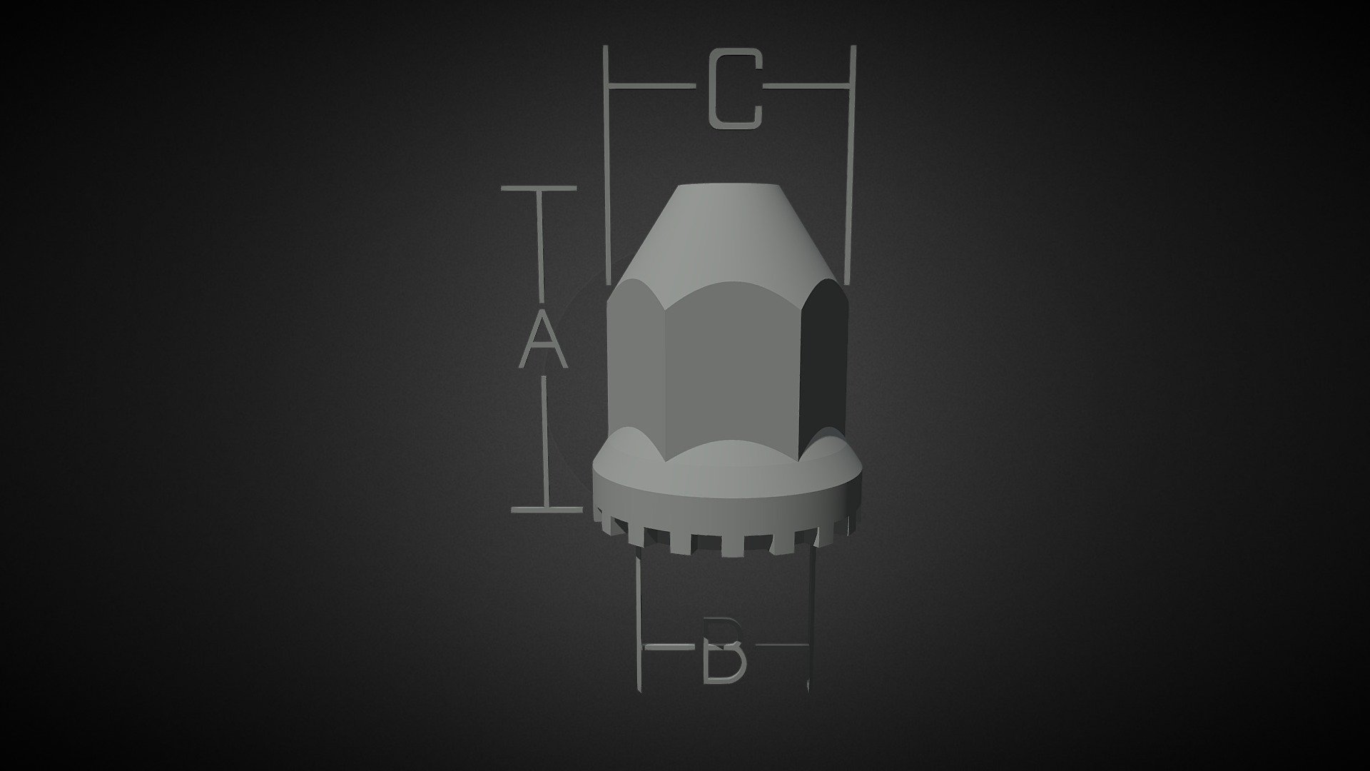 Base Dentada - 3D model by Grupo Tractozone (@grupotractozone) [14d3e02 ...