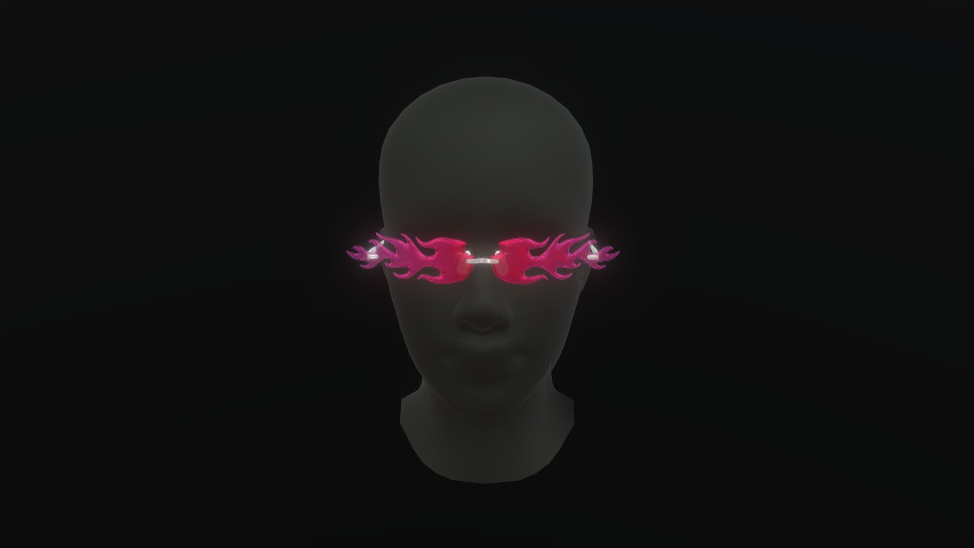 Fire Glasses by iayseozdemir - 3D model by iayseozdemir [14d4bd1 ...