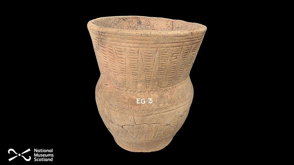 Prehistoric Pottery - A 3D model collection by National Museums ...