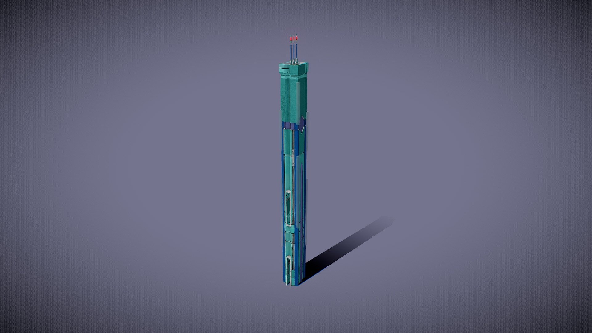sci-fi building texture redo 02 - Buy Royalty Free 3D model by ...