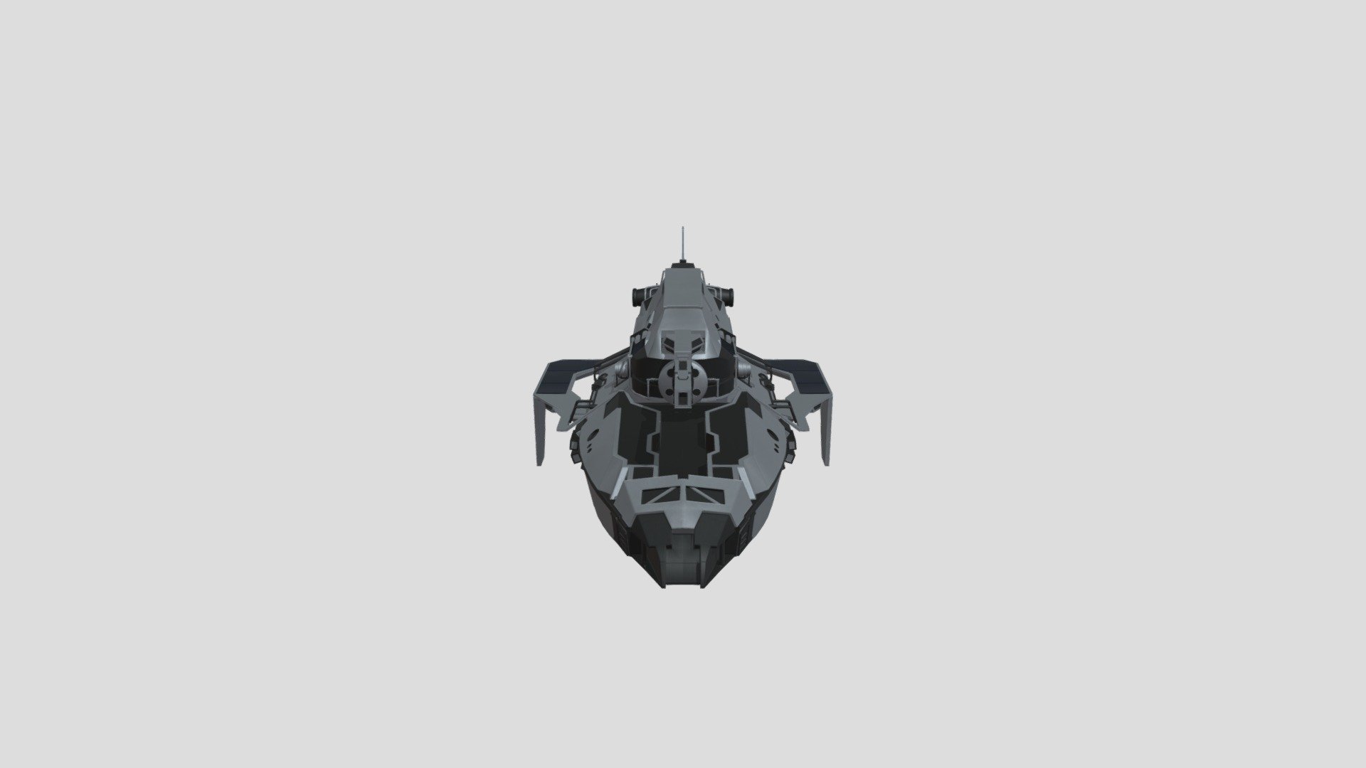 Spaceship - 3D model by saikiran.viscomm [14d73cb] - Sketchfab