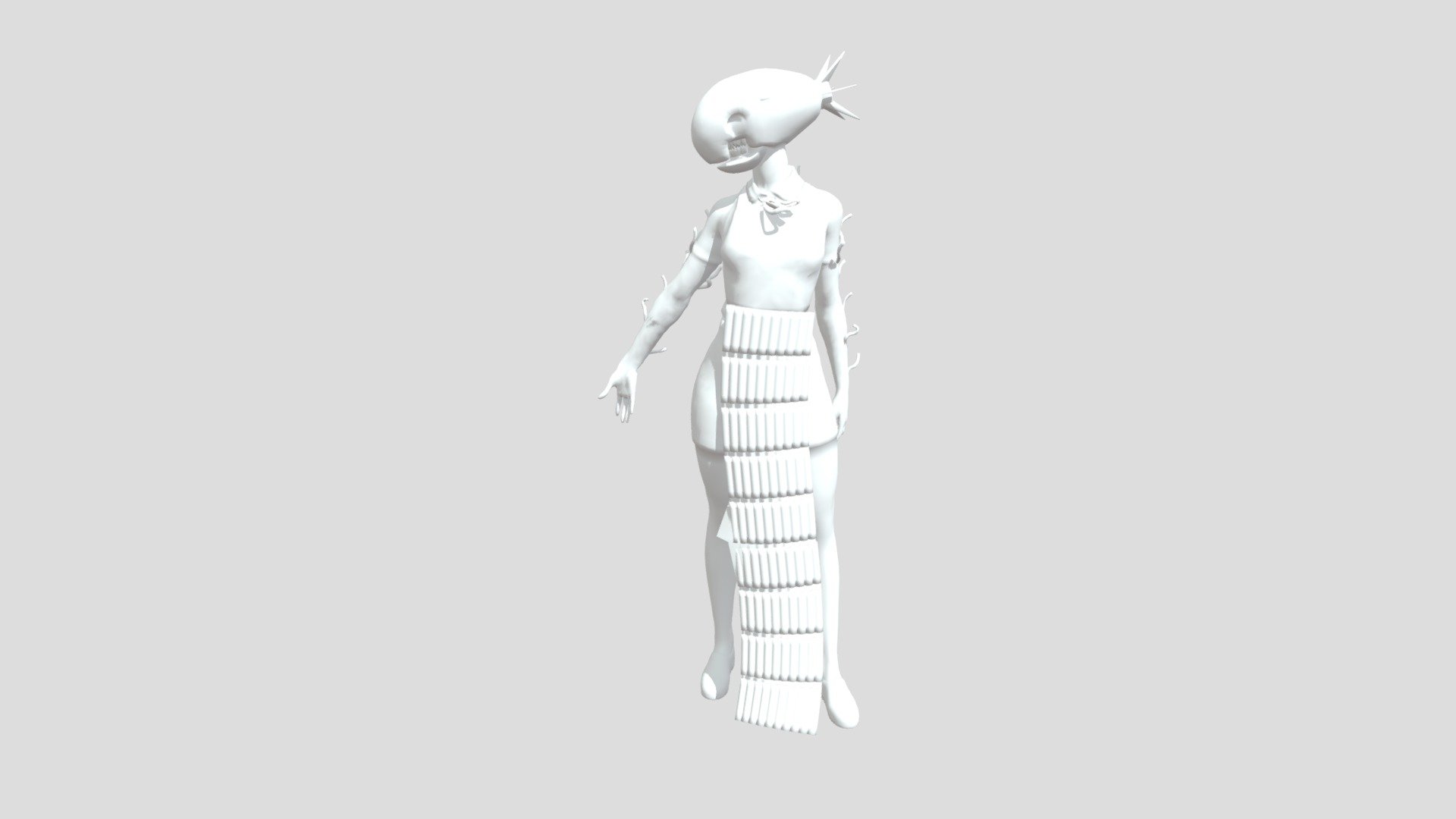 Reze - 3D model by sen9 (@sen9art) [14d8bb3] - Sketchfab