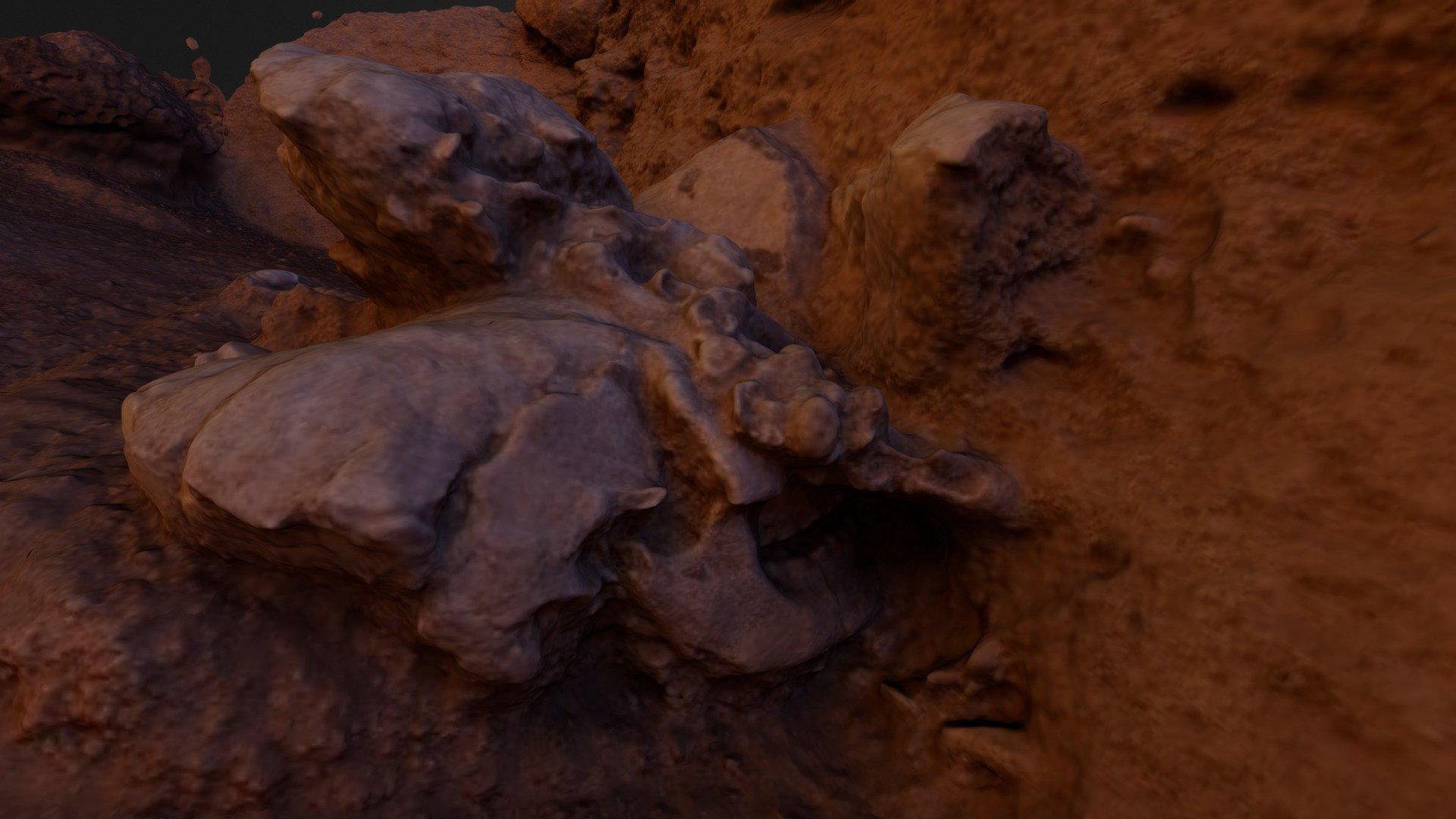 Soundig 5, Sphinx loc., Sabaloka, skull detail - 3D model by Jan Pacina ...