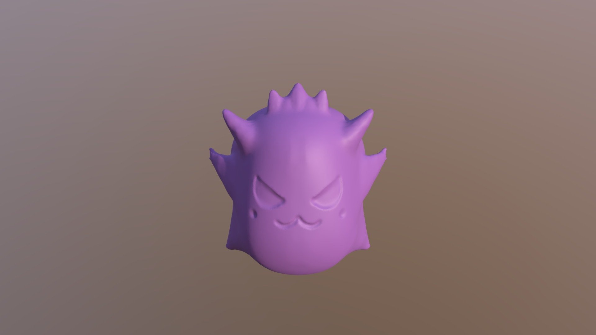 Gengar By Ener - 3D model by ener [14d9690] - Sketchfab