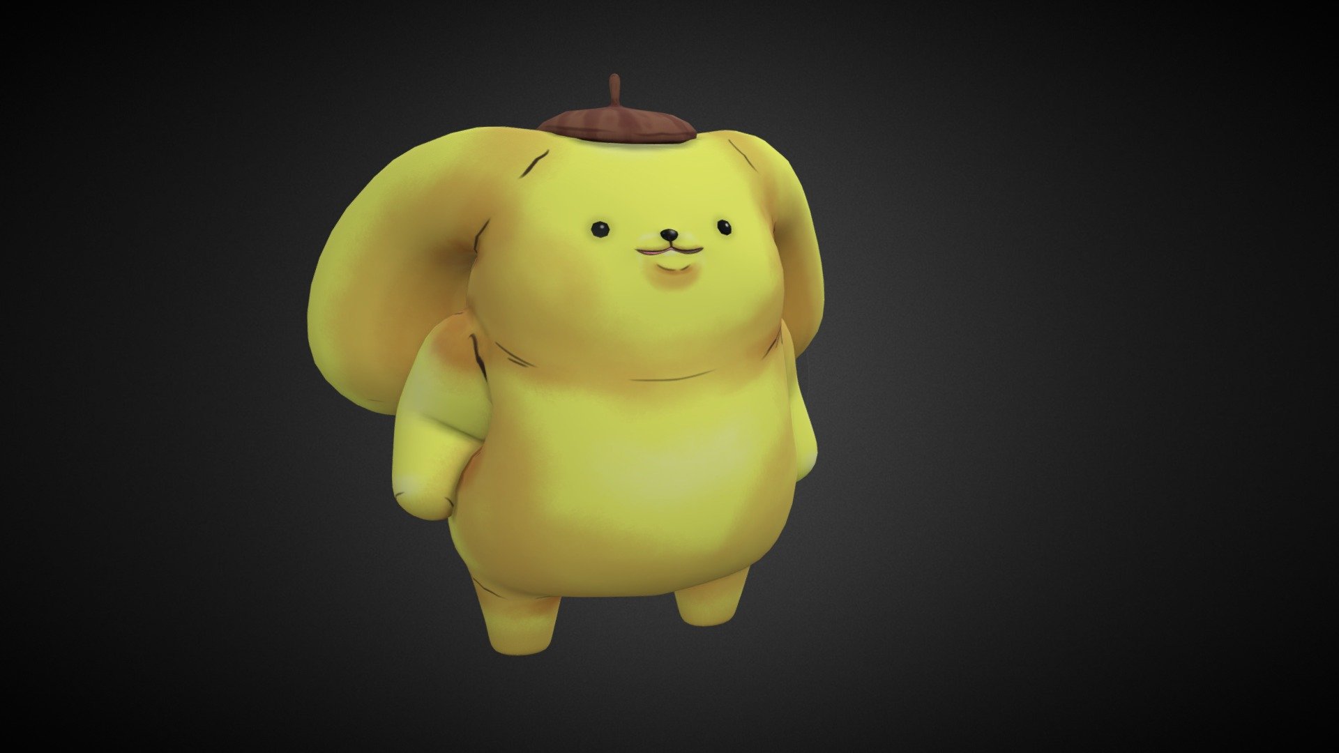 Pompurin from Sanrio - 3D model by Erwin Pardo (@Erwin_Pardo) [14dac3b ...