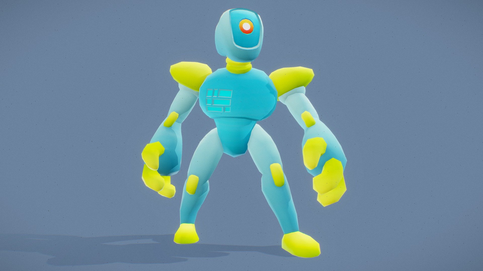 Robot Characters - Big Hacker - Buy Royalty Free 3D model by notfun ...