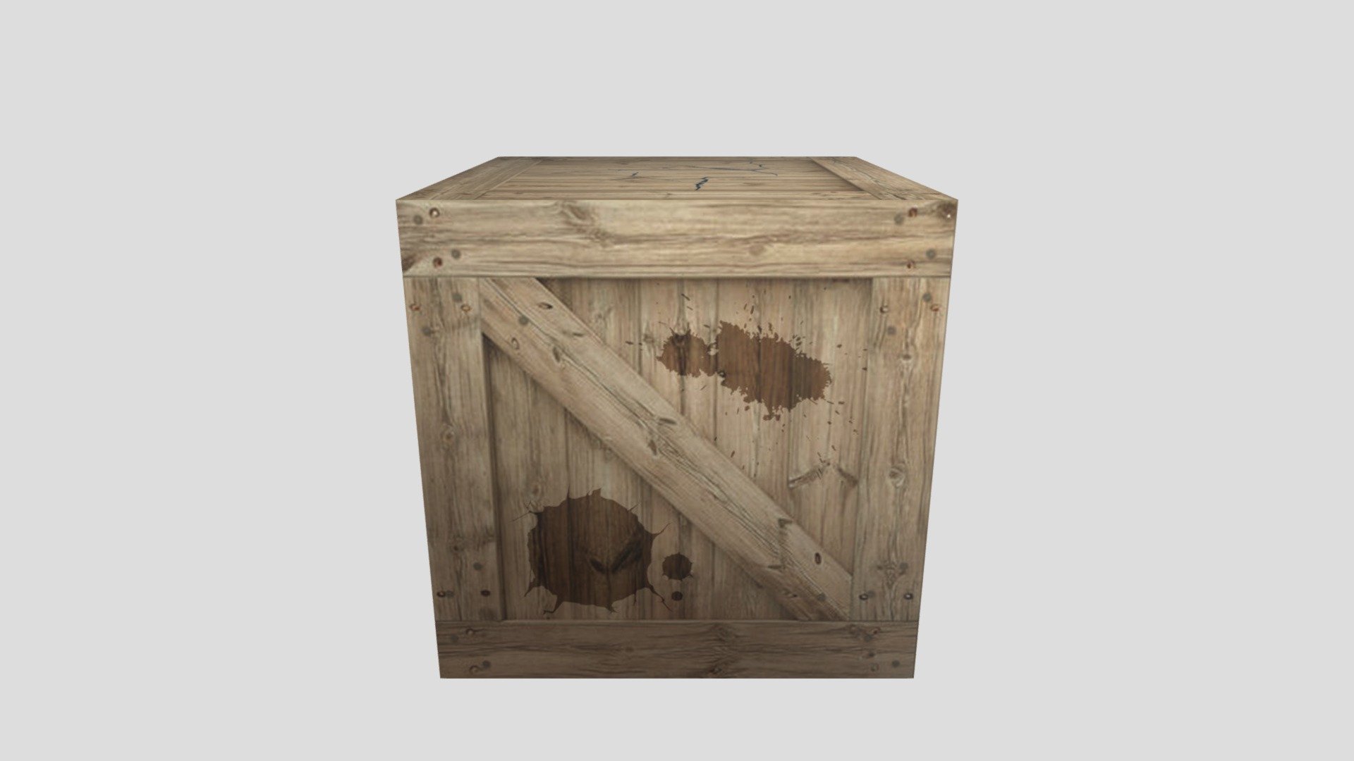 Crate - Download Free 3D model by kylemacaluso [14db35a] - Sketchfab