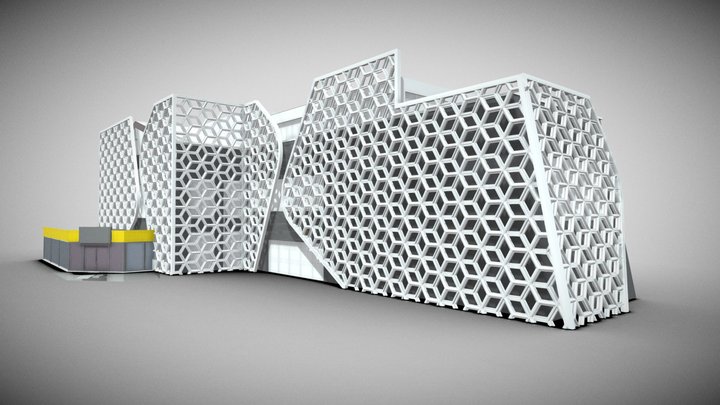 Escalator 3D models - Sketchfab