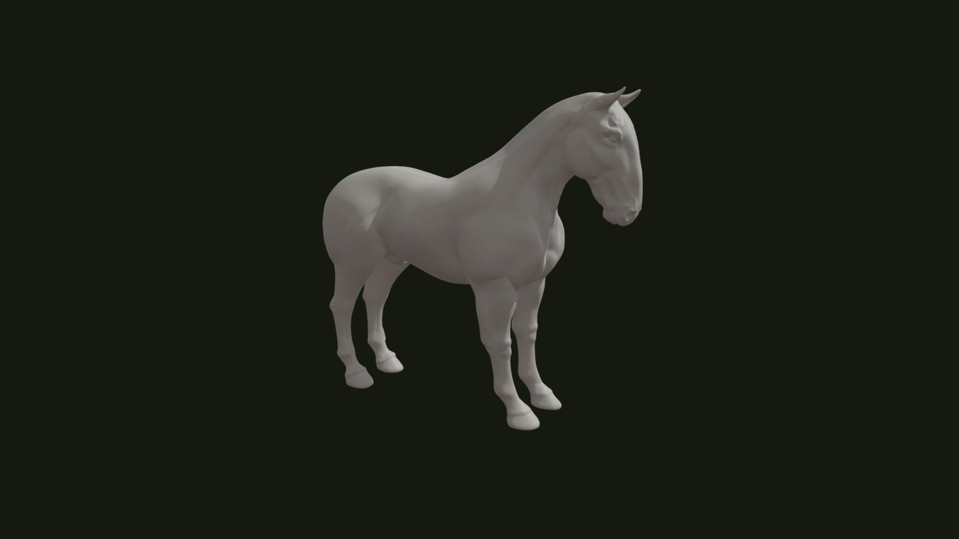 Horse-Irish cob - 3D model by Lucy.art.CZ (@Lucy-art-CZ) [14dc52a ...