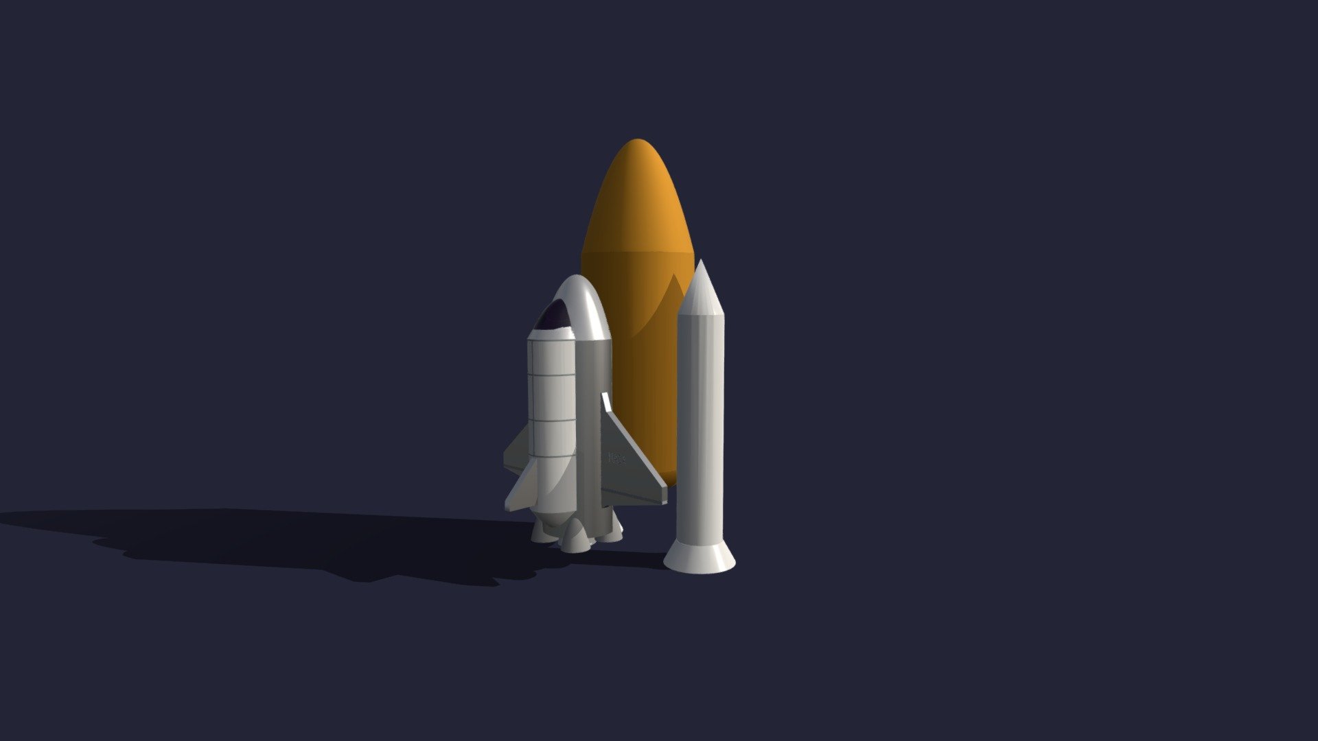 Space Shuttle - 3D model by d.sassi2020d [14dcc13] - Sketchfab