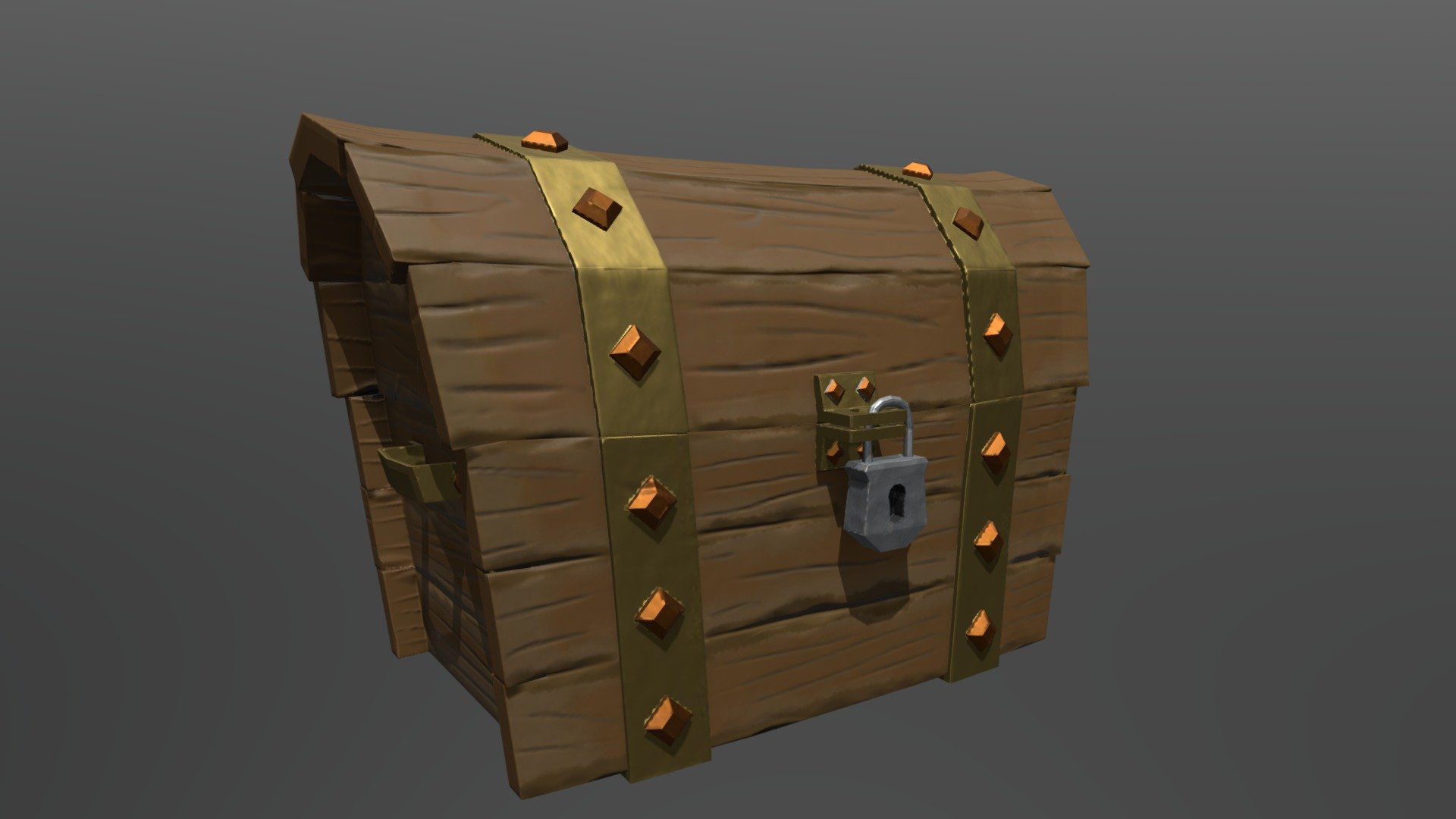 Stylized treasure chest - Download Free 3D model by MarijnBlank ...