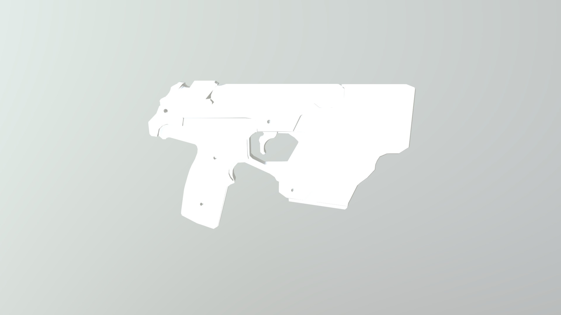 Thug Gun - 3D model by Altered Wares (@AlteredWares) [14ddec6] - Sketchfab