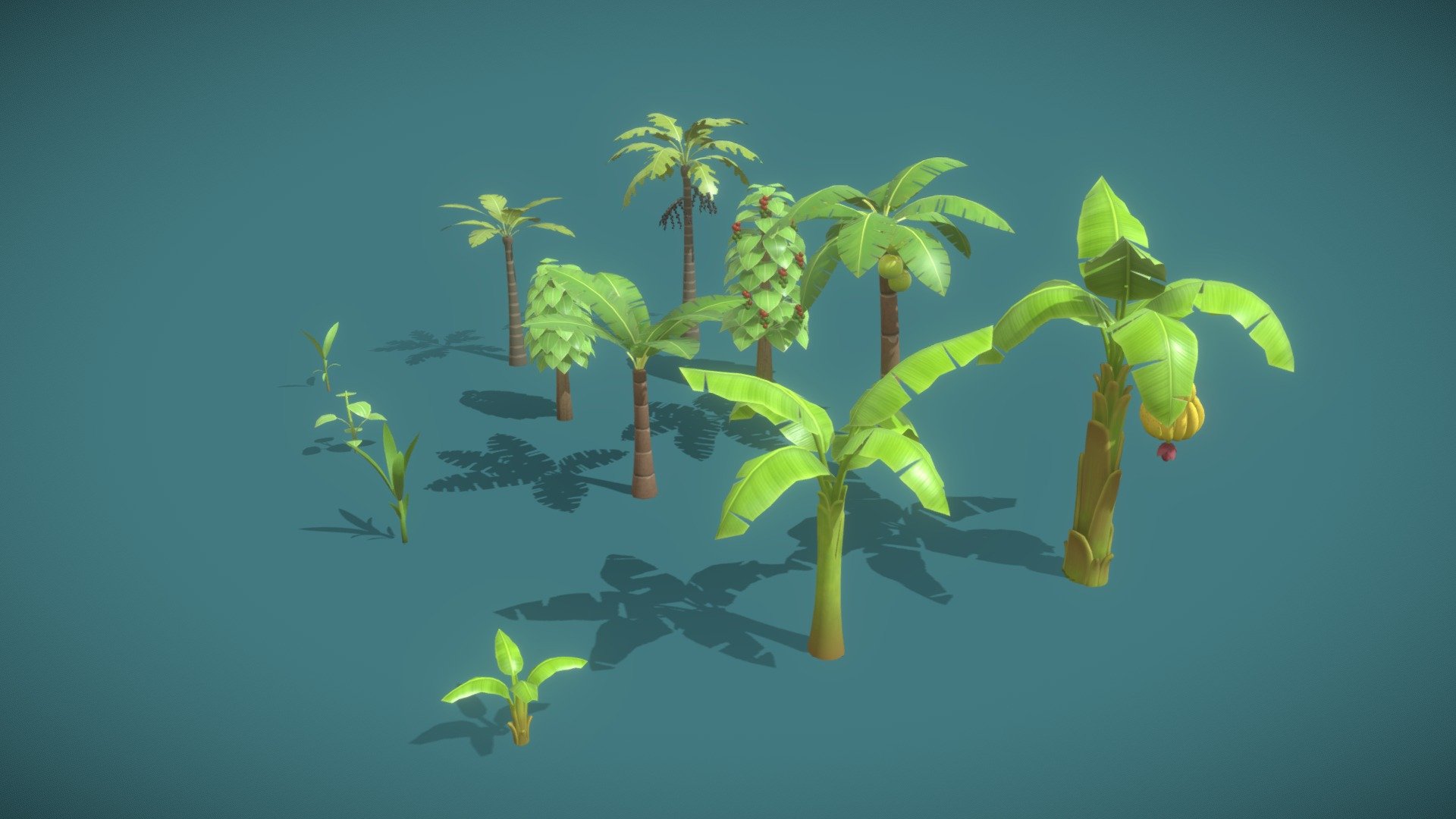 Roblox Vegetation - 3D model by tamyrodrigues [14df31e] - Sketchfab