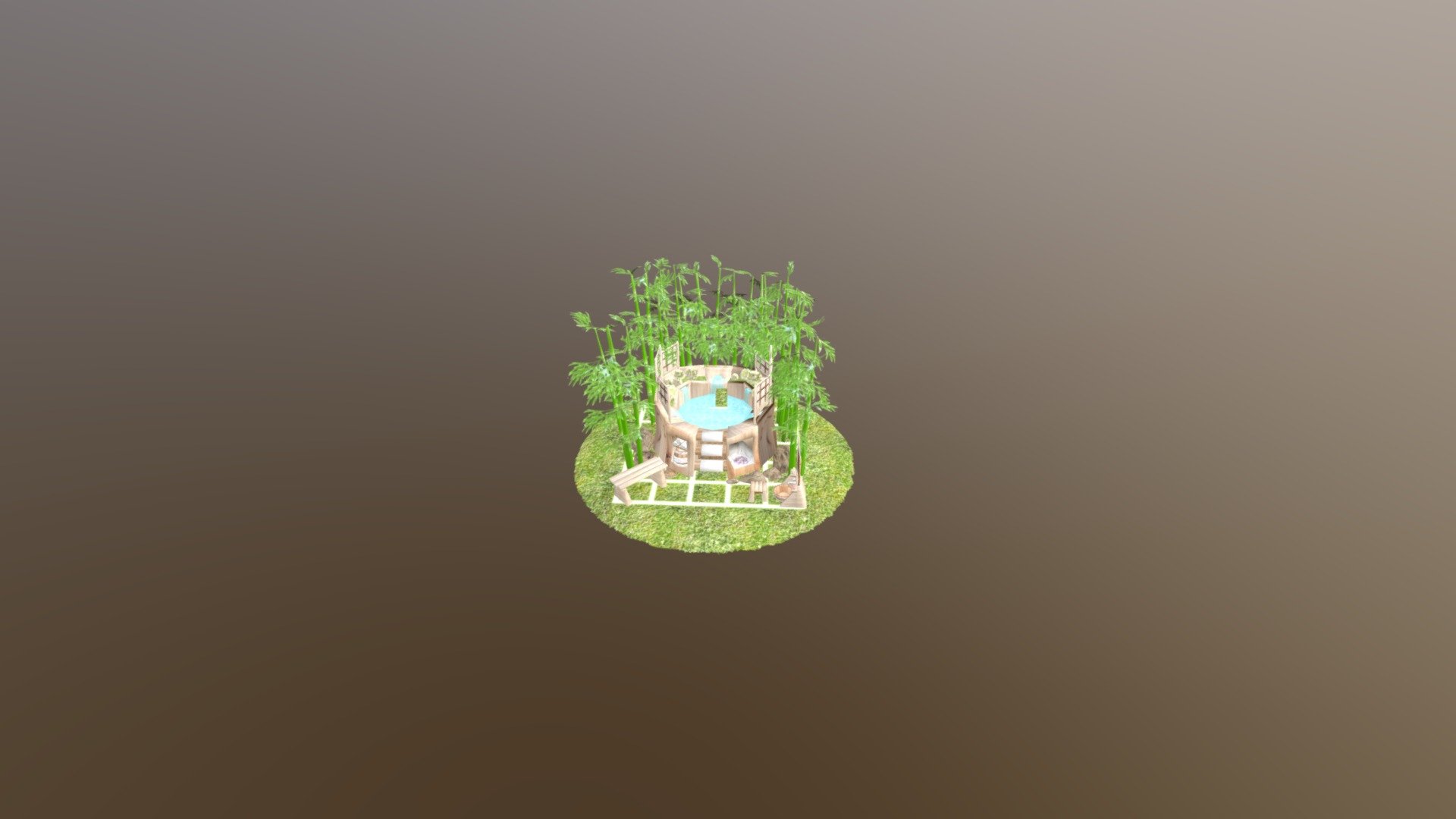 Mabinogi Homestead Rotenburo - 3D model by DJsanwit [14e014d] - Sketchfab