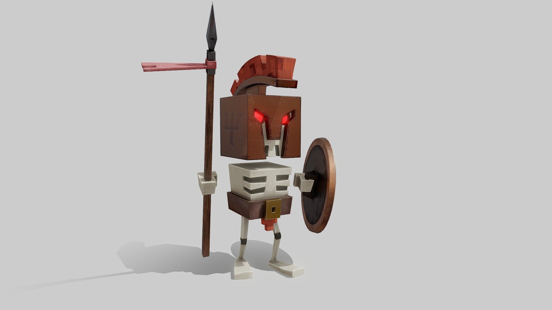 Skeleton | Pirate Game - 3D model by Michail Velissaris ...