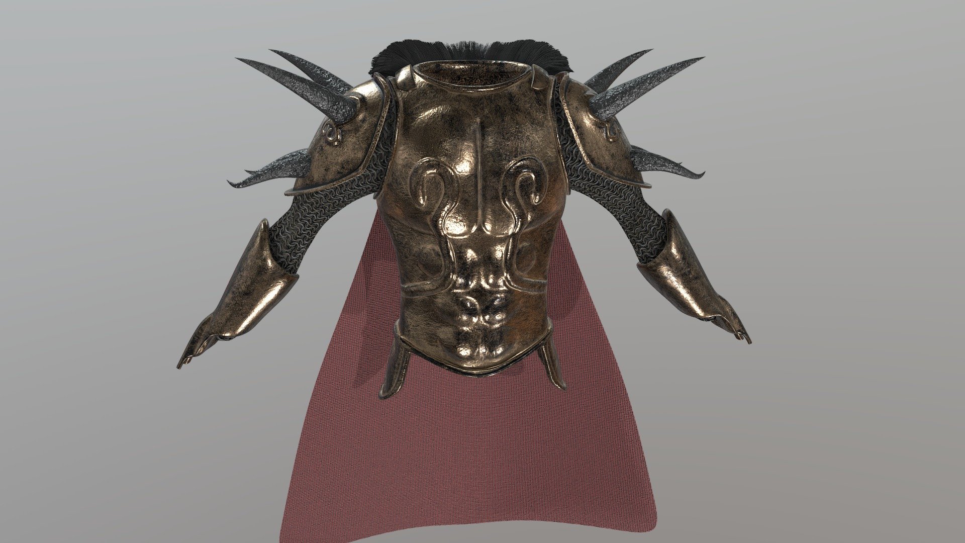 Chest Plate - 3D model by DJKacz [14e1840] - Sketchfab