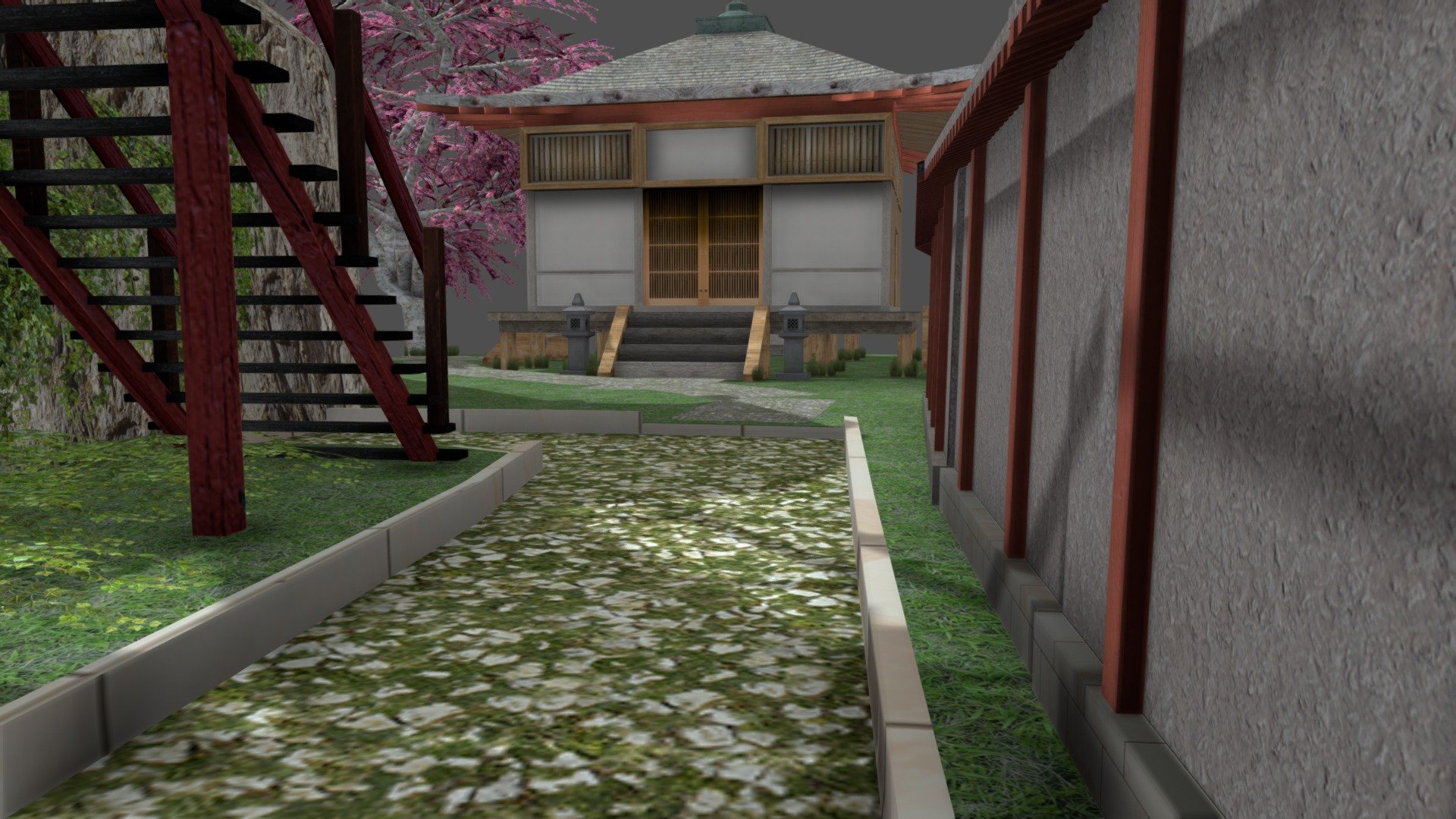 Kyoto - City Scene - 3D model by Jotter (@jotter_banana) [14e2562 ...