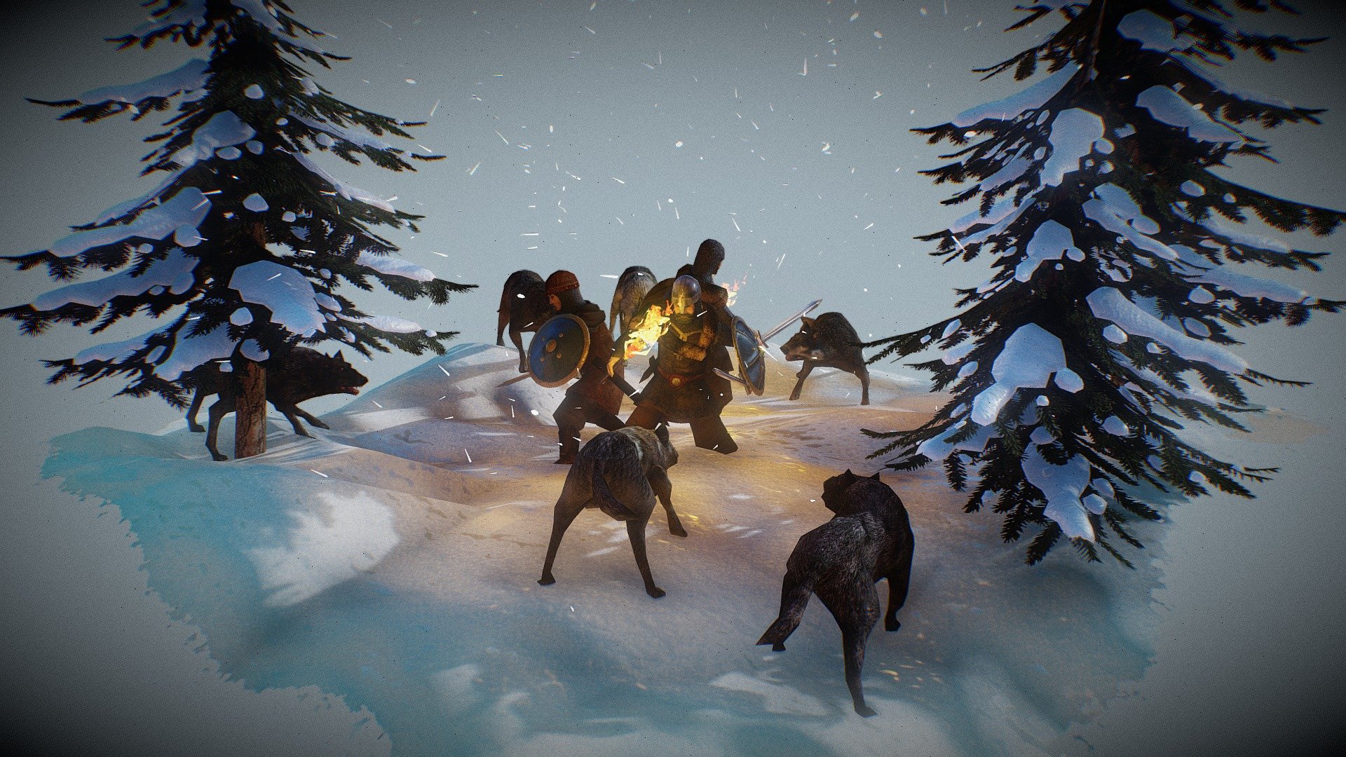 Myth Total War Model / Brigands / Wolves - Download Free 3D model by ...