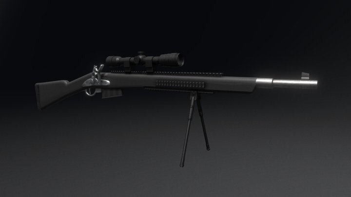 Musket 3D models - Sketchfab