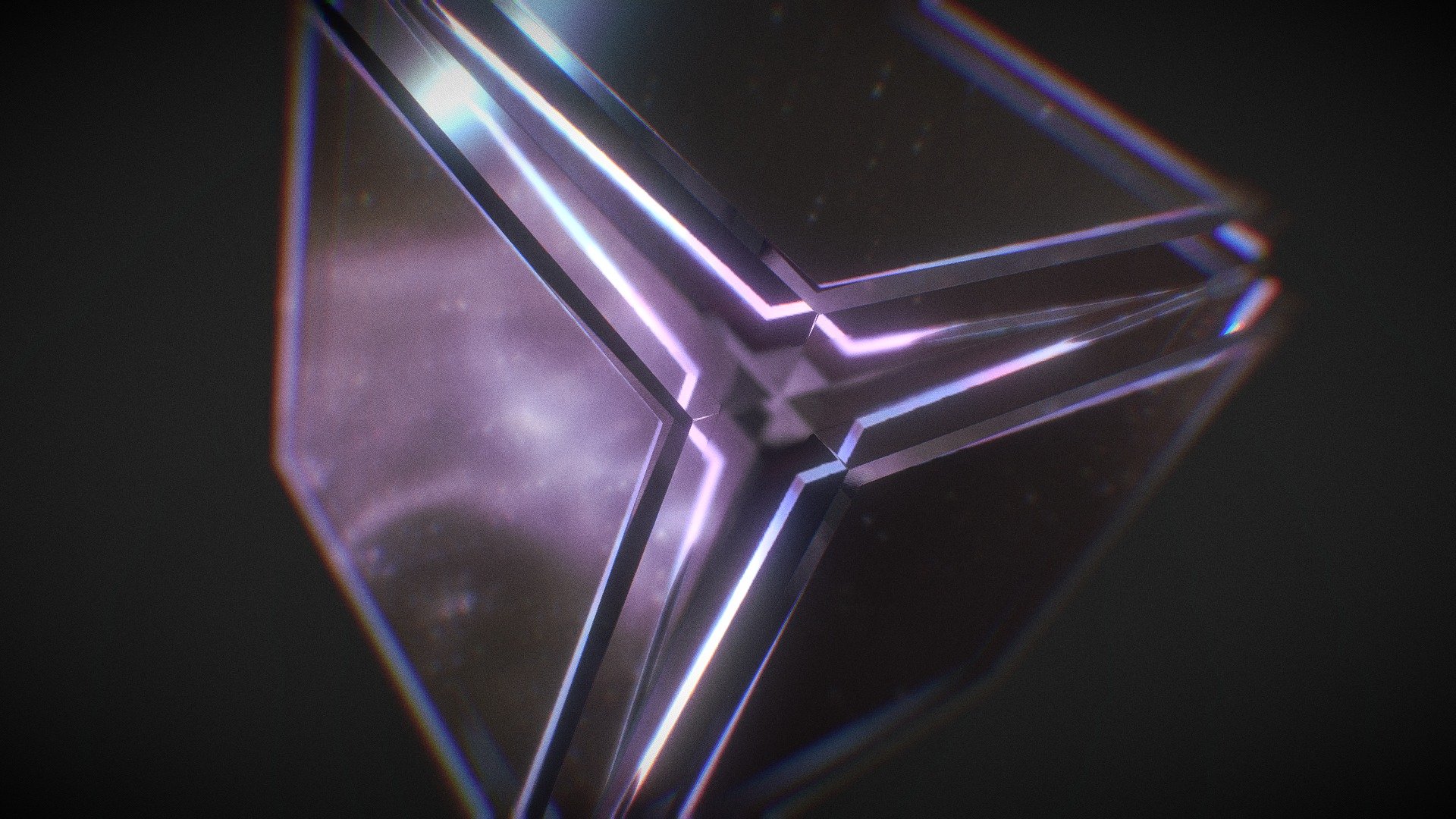 Infinity mirror cube - 3D model by rover1025 [14e4351] - Sketchfab