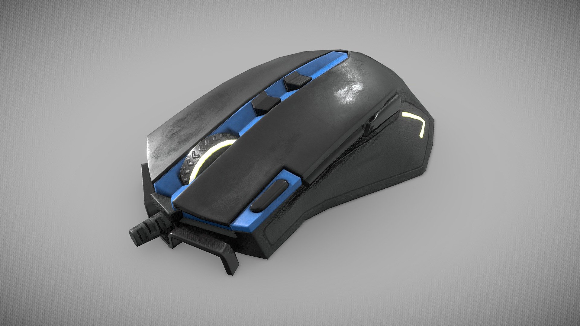 Gaming Mouse - 3D model by Kiril Niklov (@KirilNikolov) [14e90ae ...