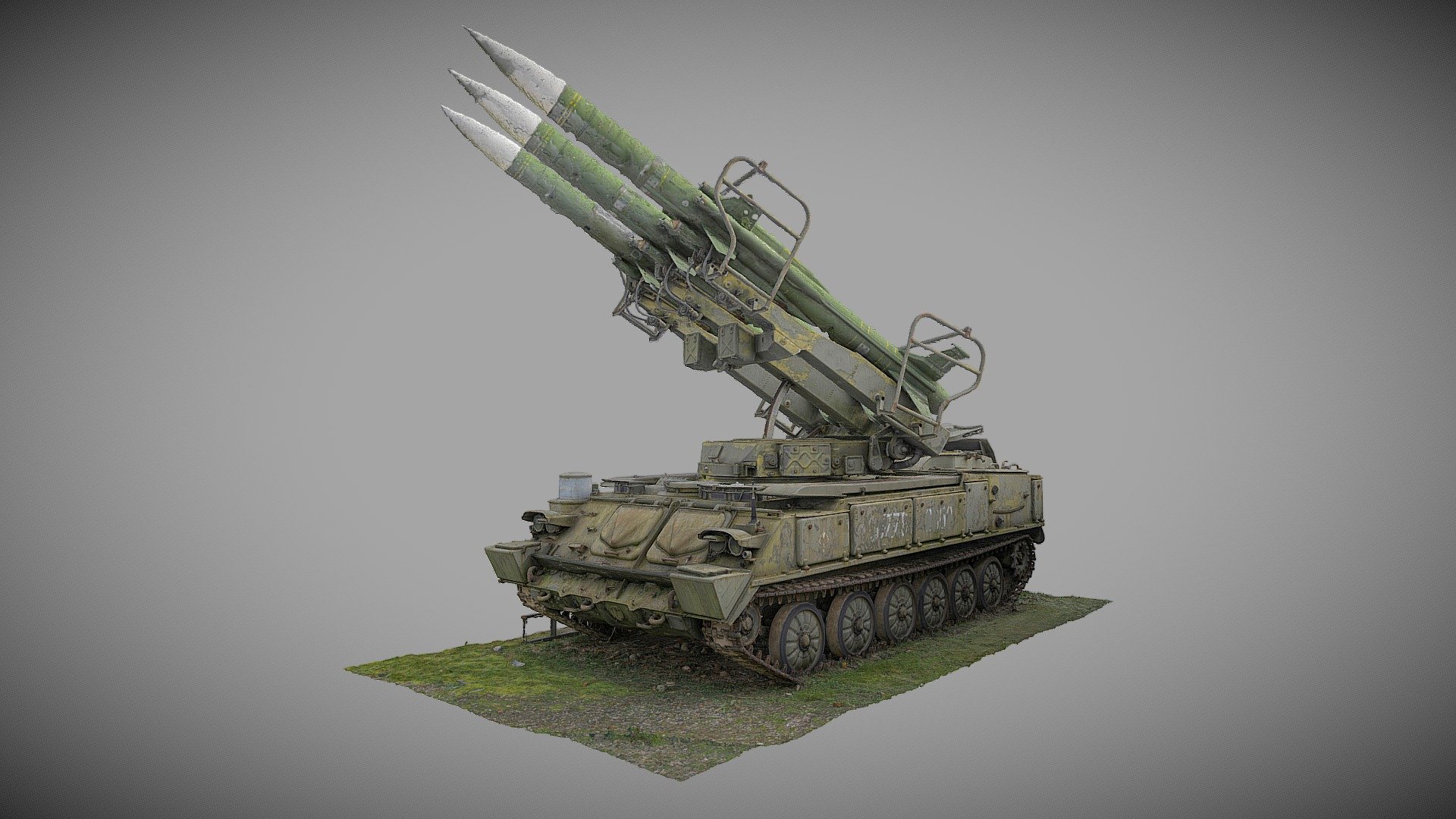 SPU 2 P25M1 launcher on the GM-568 - Buy Royalty Free 3D model by archiwum_xyz [14ea2aa ...