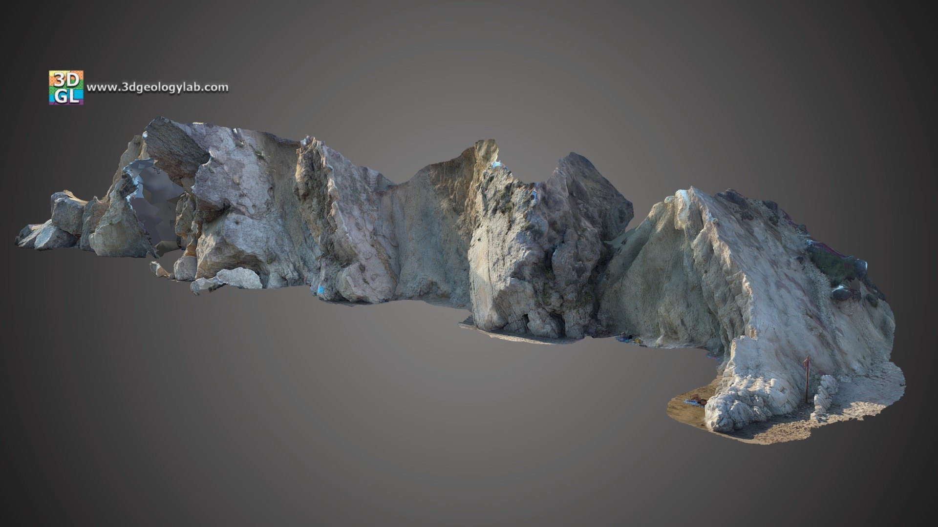 Outcrop (Zak_2016-1) - 3D model by 3D Geology Laboratory (@3DGeologyLab ...