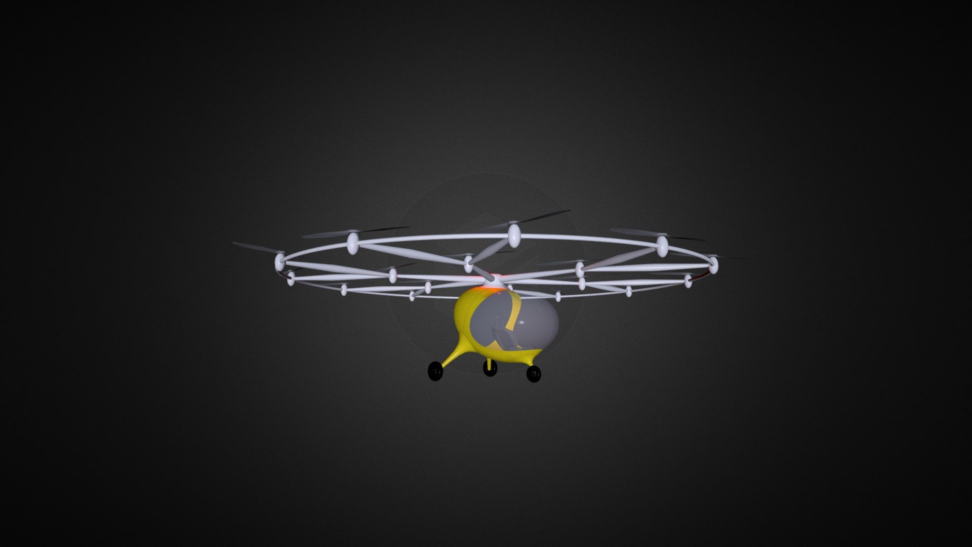 Volocopter - Download Free 3D model by ondrej_pokoj (@pokojond ...
