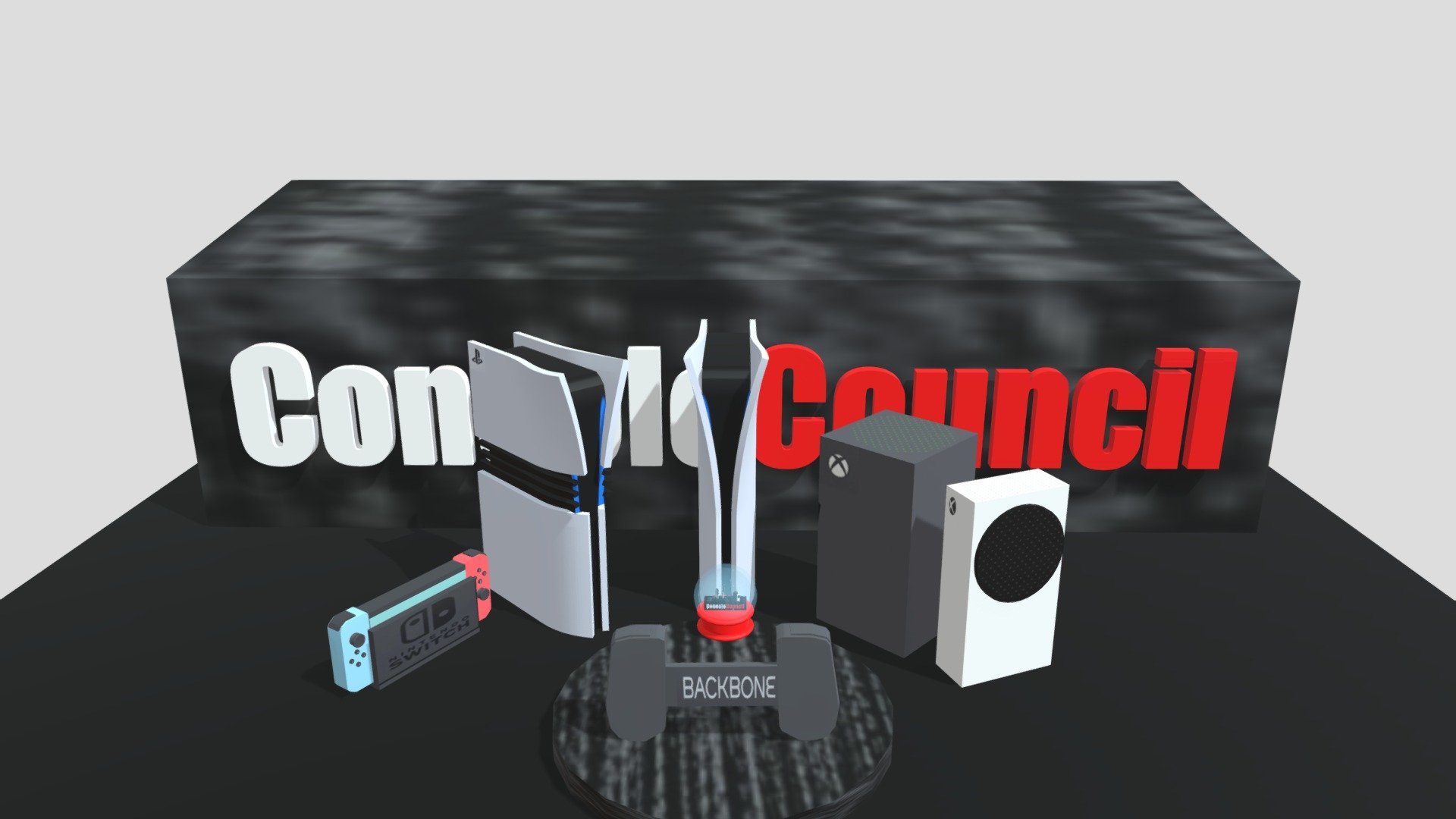 Council of Consoles Christmas - 3D model by diazcarlosjosue1 [14ef0fc] - Sketchfab