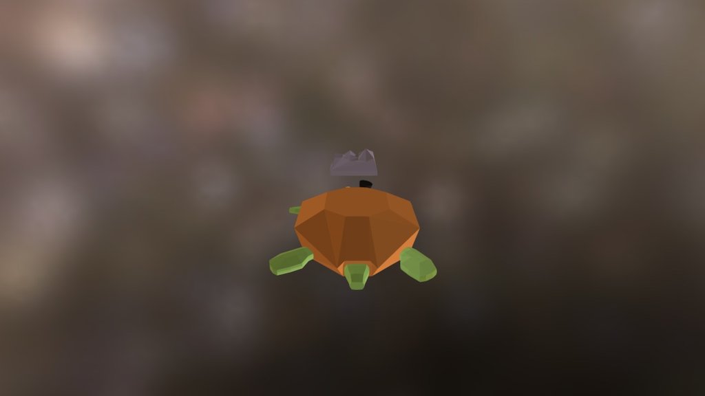 Timid Turtle - 3D model by griffgriff [14f0635] - Sketchfab
