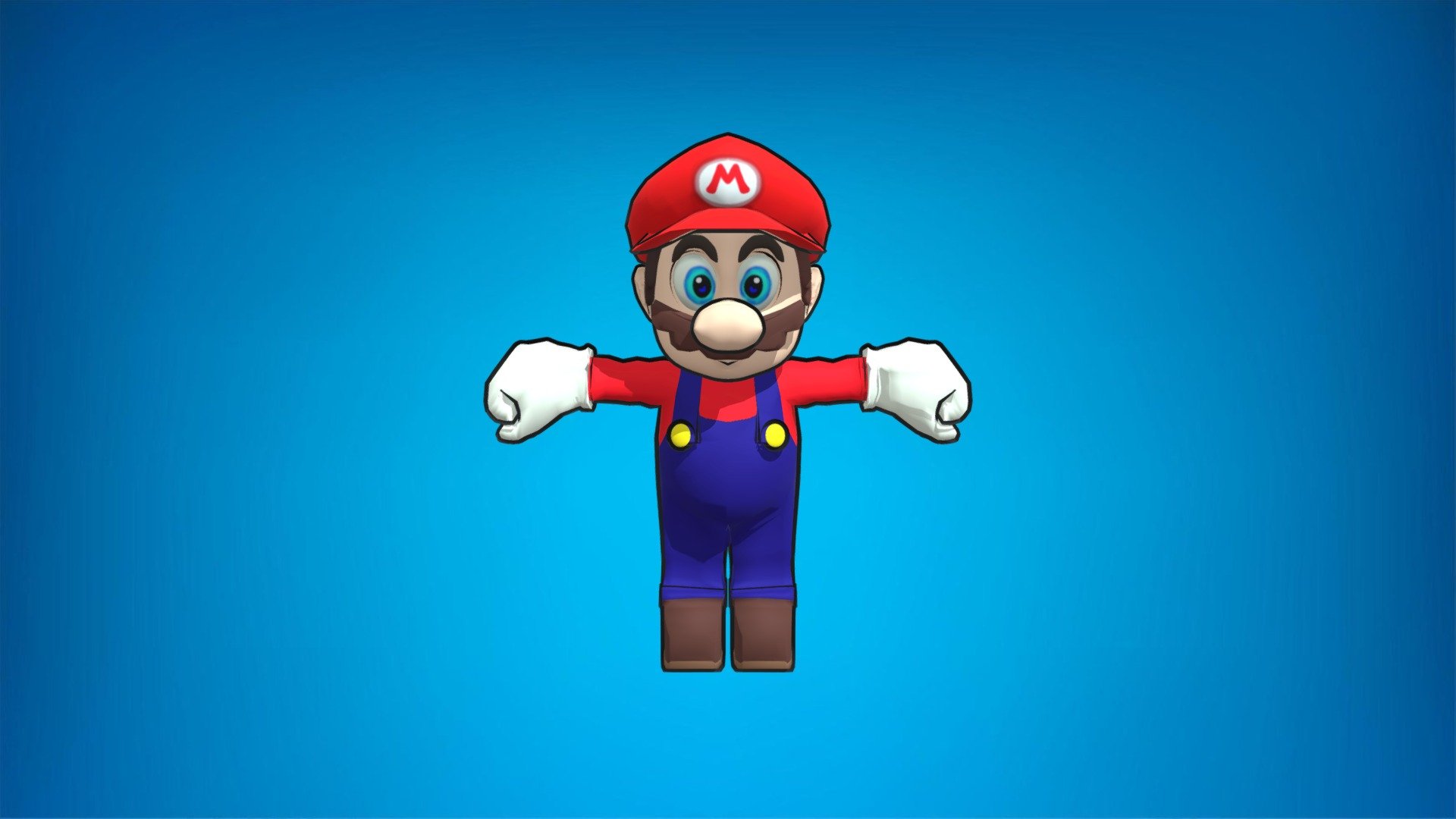 MARIO TOON 2023 - Download Free 3D model by Sapx (@sapxBlend) [14f18d2] - Sketchfab