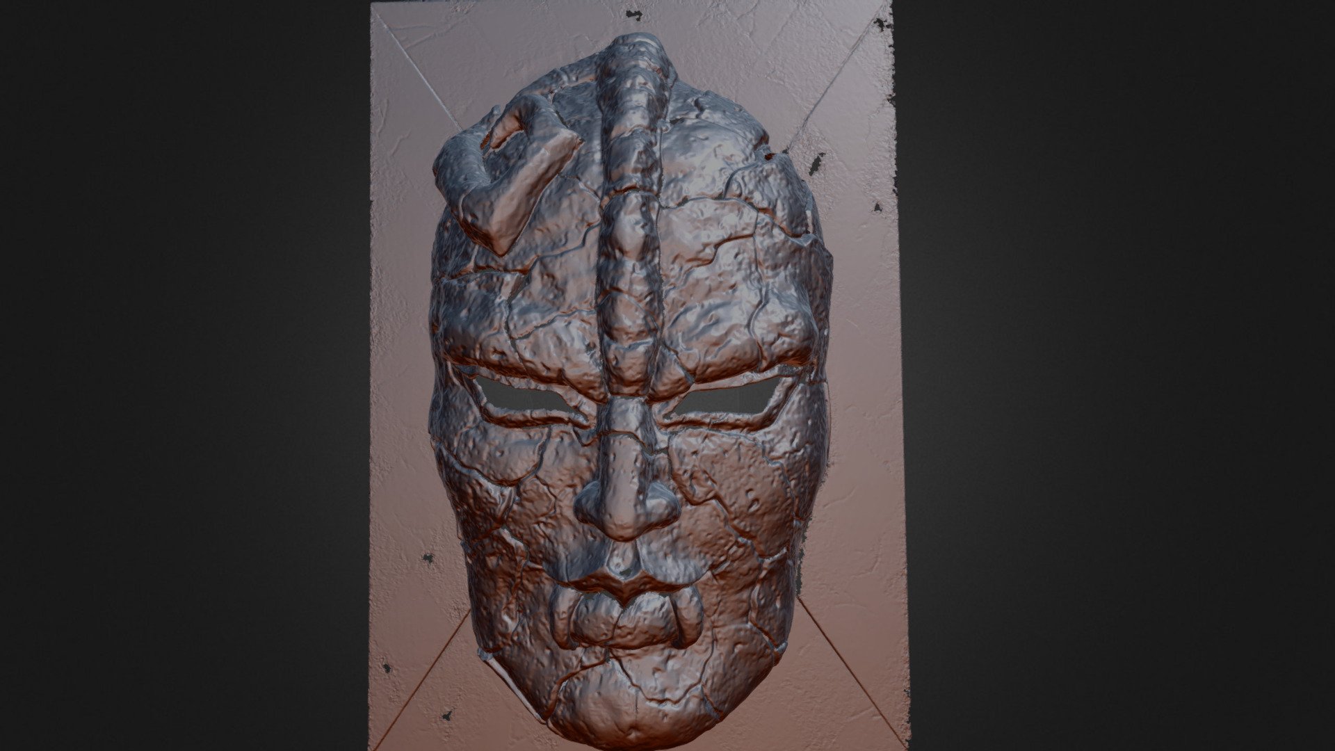 Stone mask - 3D model by kofun [14f33c4] - Sketchfab